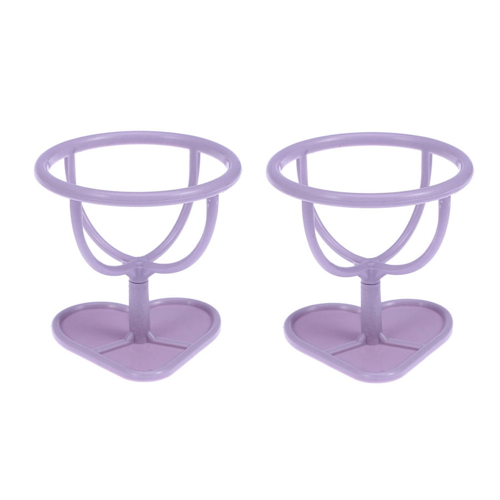 Raindrops 6 Pcs Powder Puff Stand Holder Make Up Sponge Storage Shelf ...