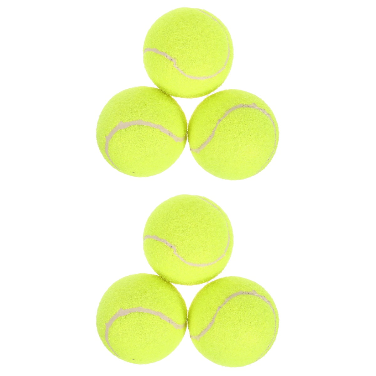 Raindrops 6 Pcs Practice Ball Rubber Training Ball Learning Tennis Ball ...