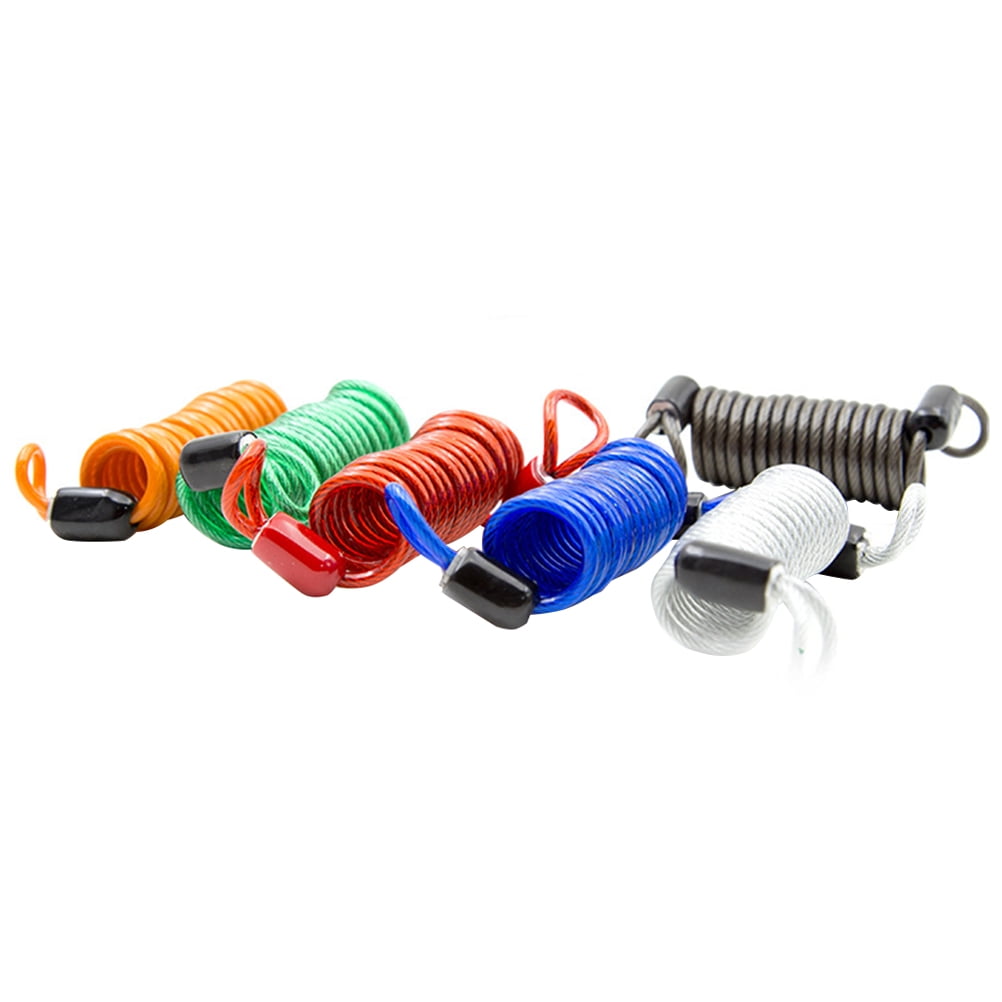 Raindrops 6 Pcs Spring Lock Rope Weatherproof Wire Locks Japanese and ...