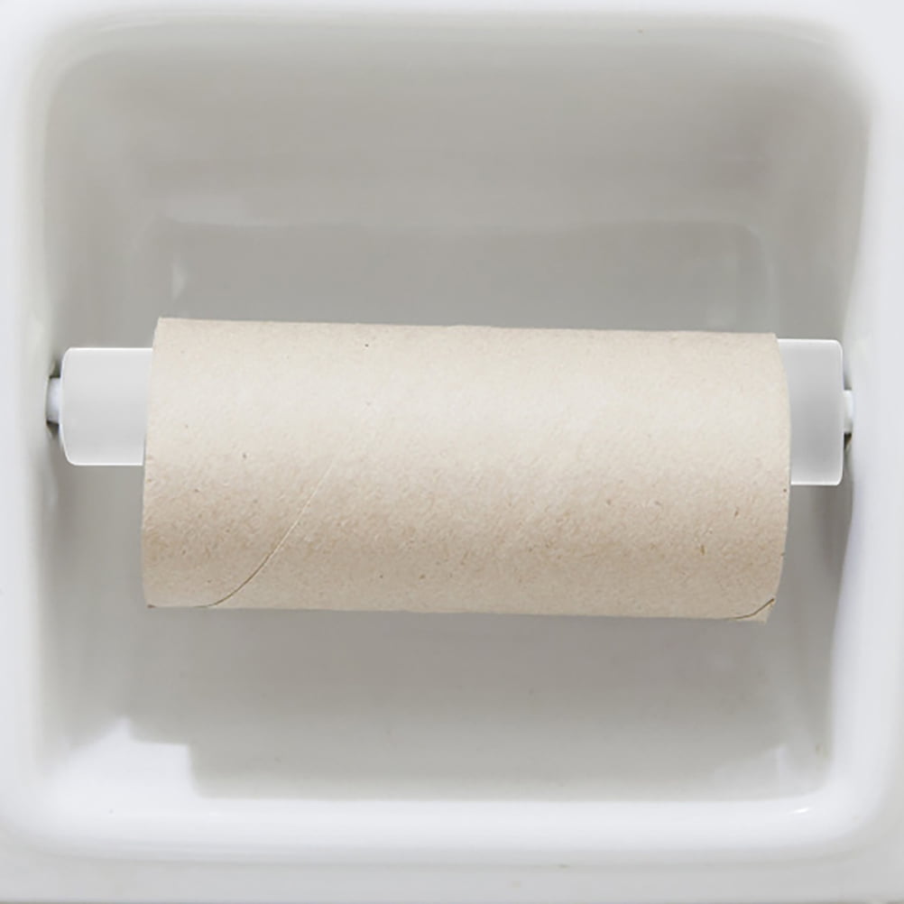 Raindrops 6 Pcs Toilet Paper Roller Holder Plastic Spring Loaded ...