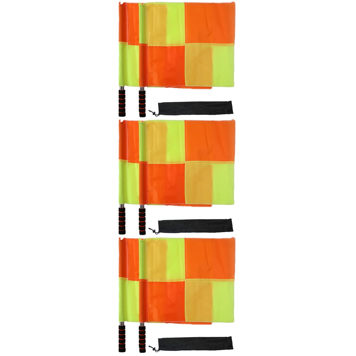 Raindrops 6 Pcs Waving Referee Flags Race Referee Flags Conducting ...