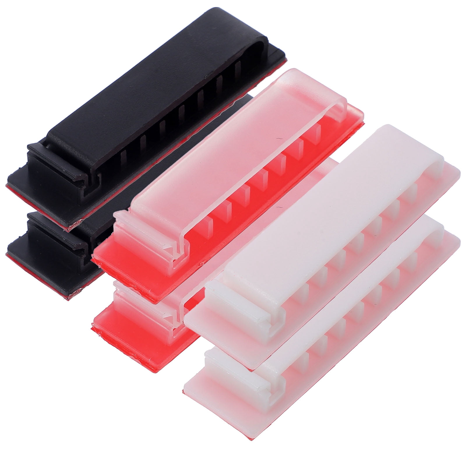 Raindrops 6 Pcs Wire Organizer Cord Clips Adhesive Cable Holder Office ...