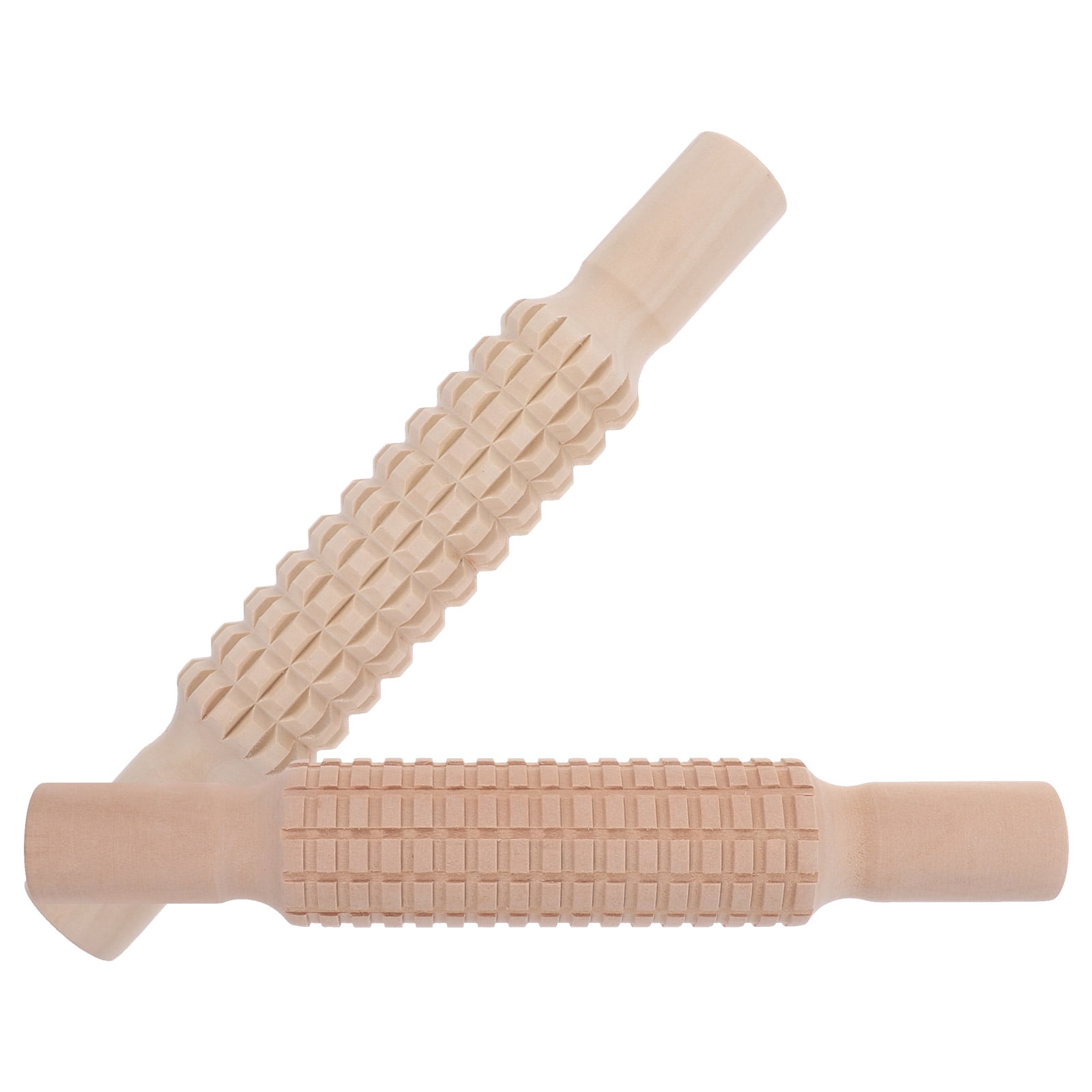 Raindrops 6 Pcs Wooden Rolling Sticks DIY Handle Baking Rolling Tools ...