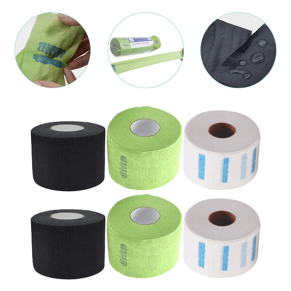 Raindrops 6 Rolls Barber Neck Band Salon Neck Band 10.5x10.5cm ...
