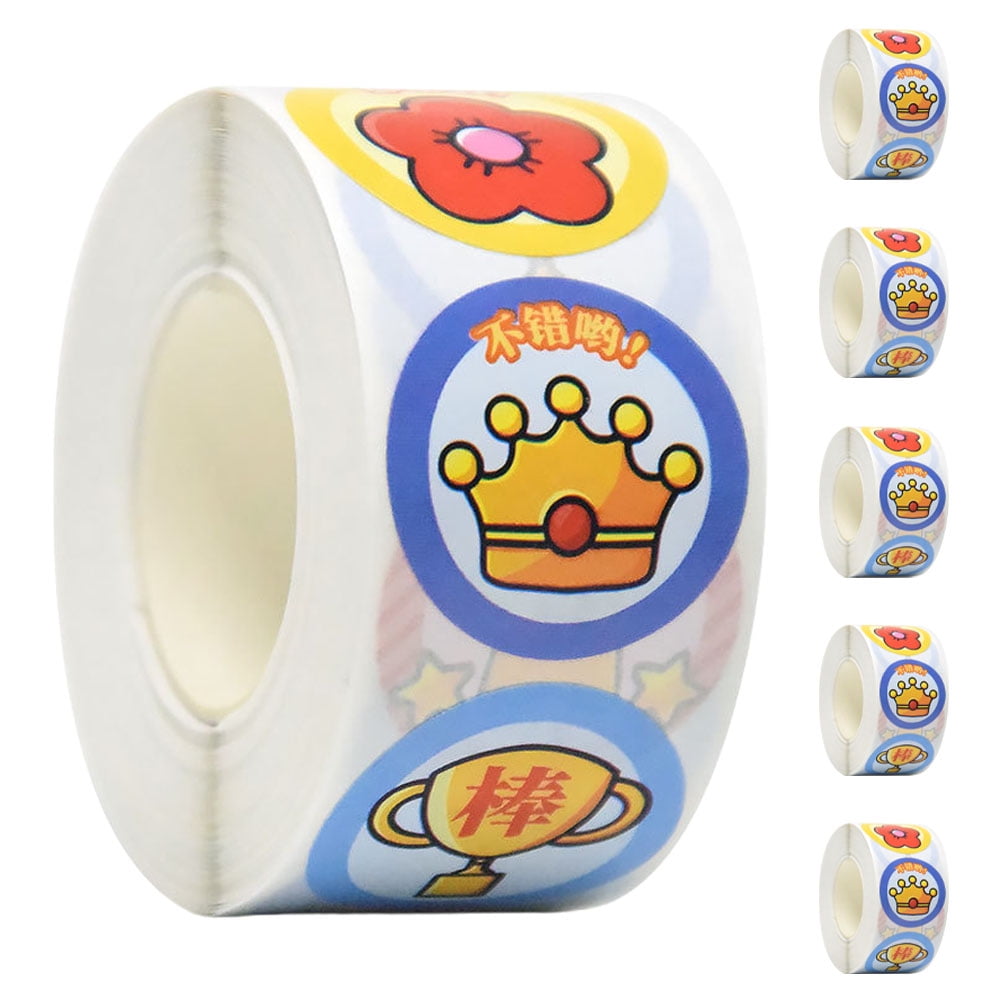 Raindrops 6 Rolls Reward Stickers Student Incentives Kindergarten for ...