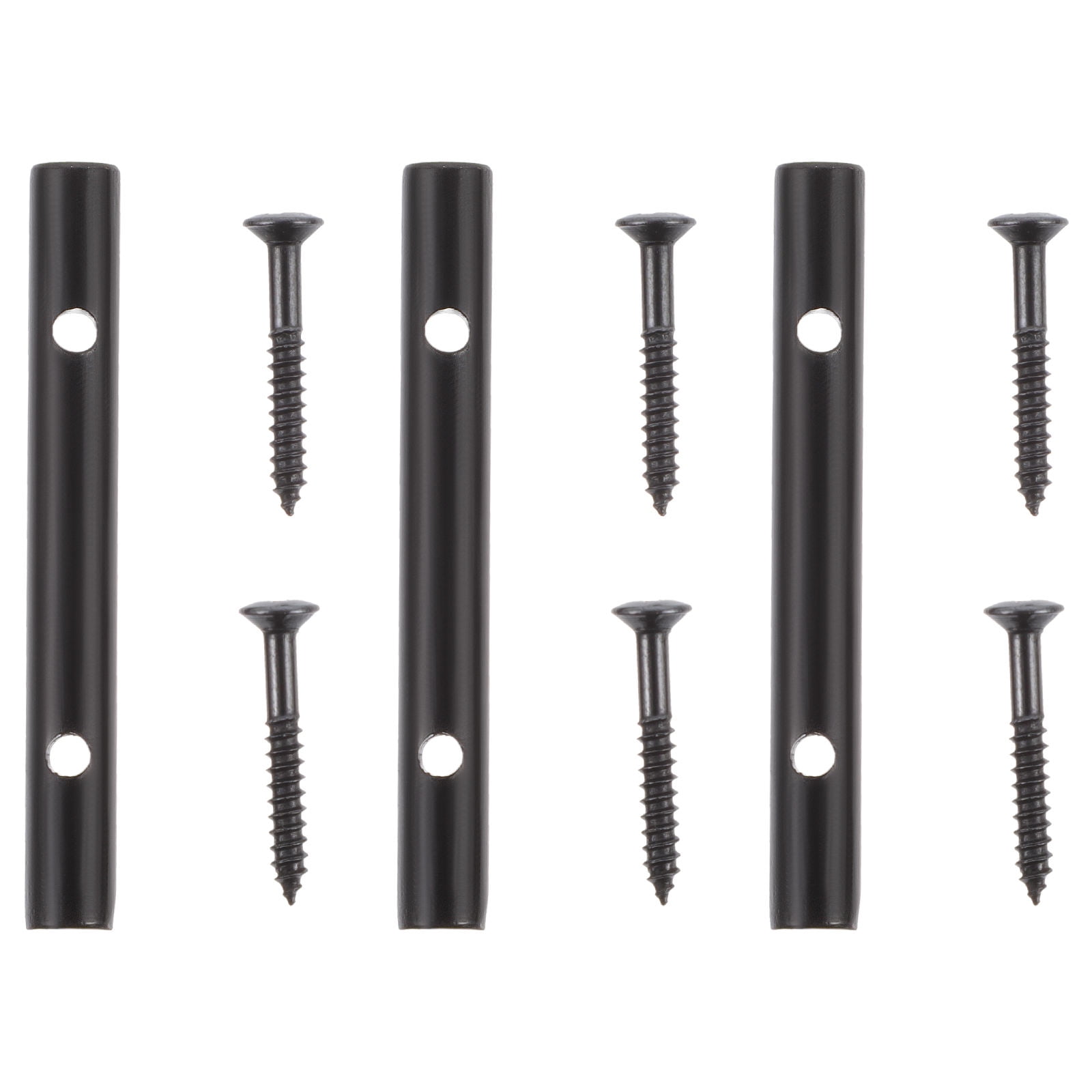 Raindrops 6 Sets Guitar String Retaining Rods Zinc Alloy Electric ...