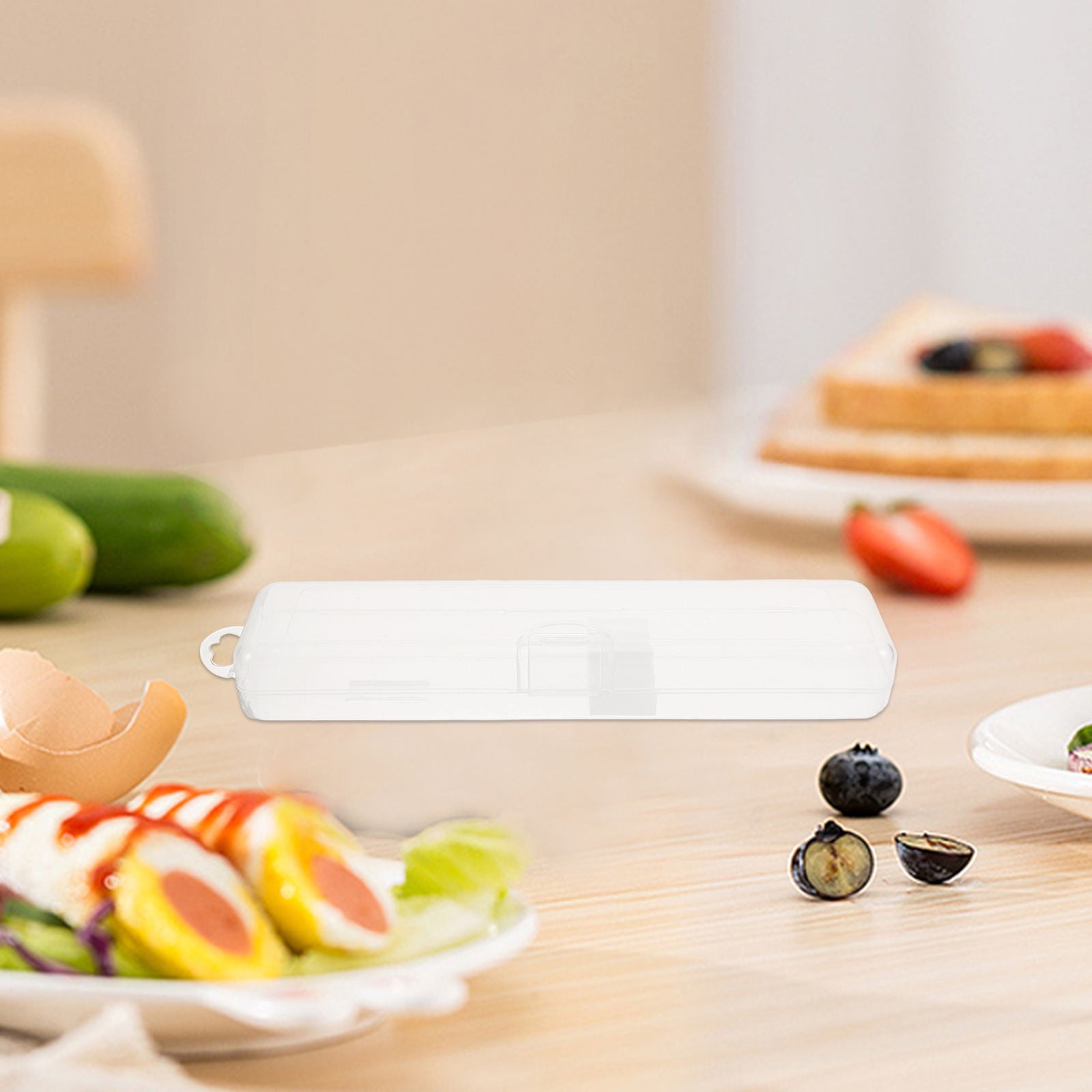 Raindrops 6 Sets Mini Plastic Containers Clear Storage Boxes With Lids ...