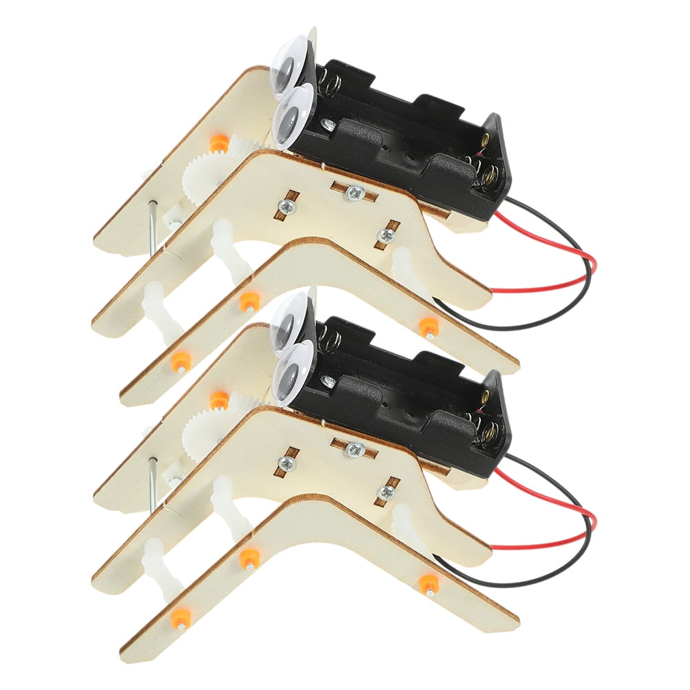 Raindrops 6 Sets Wooden Spider Robot Model DIY Science Model Toys ...