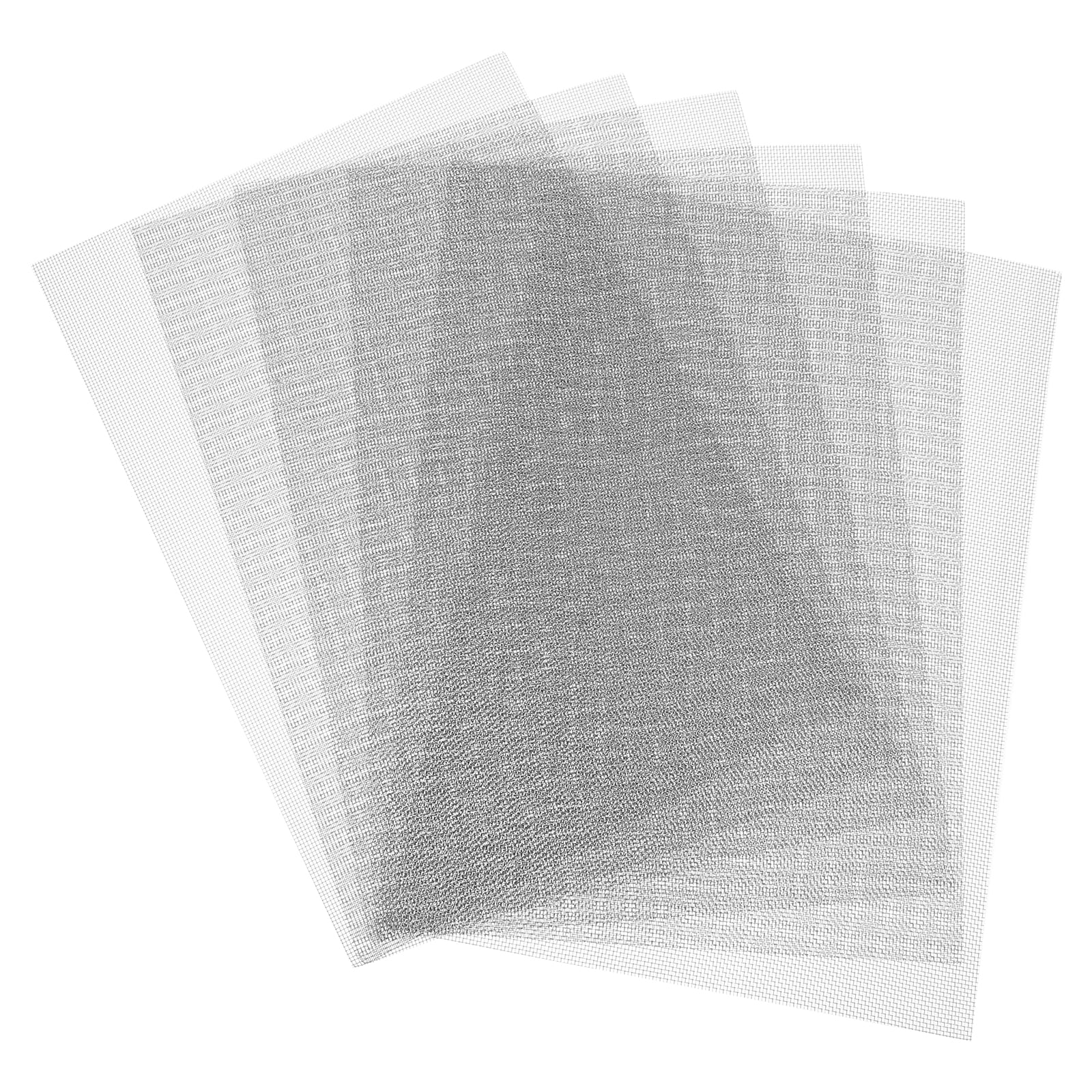 Raindrops 6 Sheets Air Outlet Screen Stainless Steel Woven Wire Mesh ...