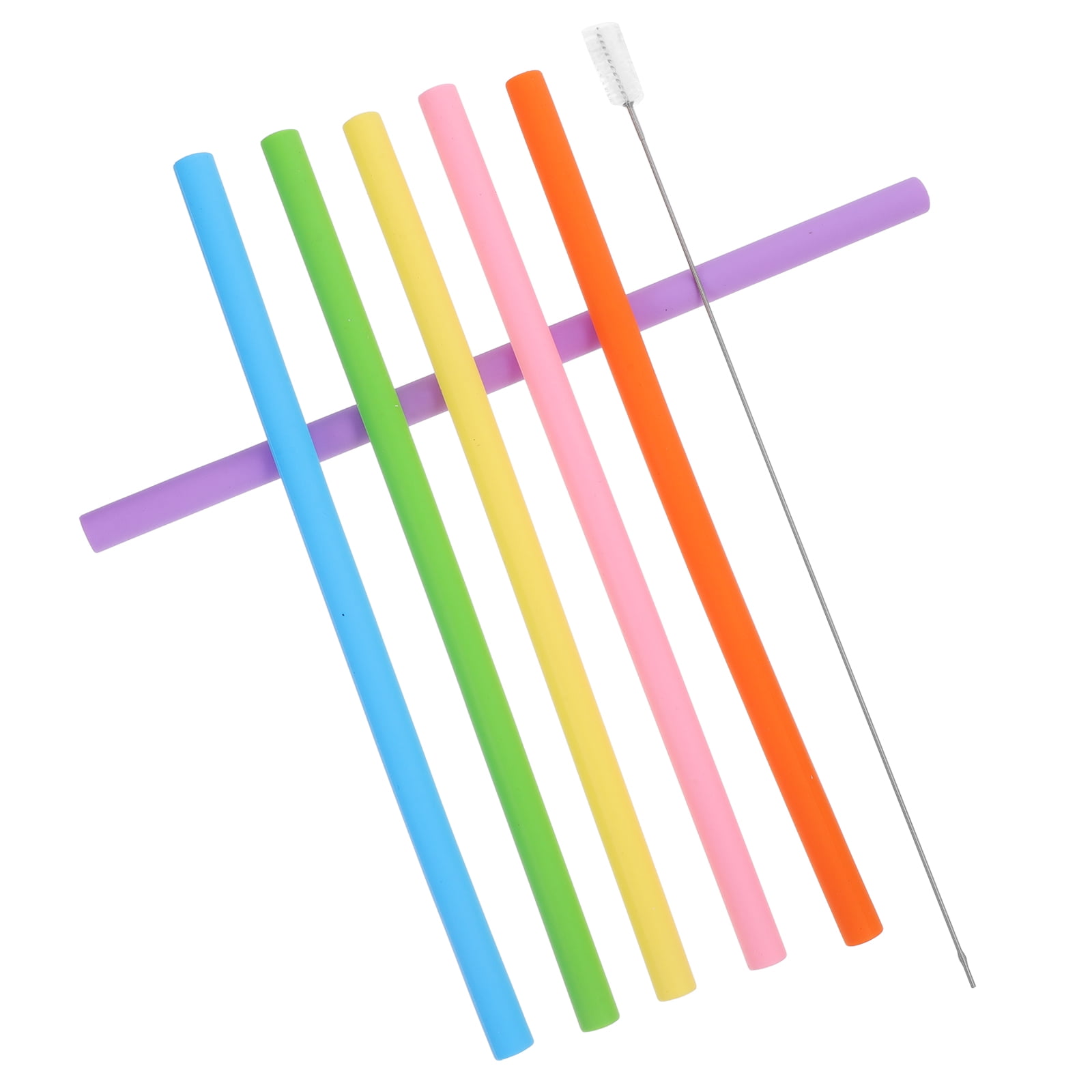 Raindrops Easy to Clean Water Straws Sky Blue 1 Set - Walmart.com