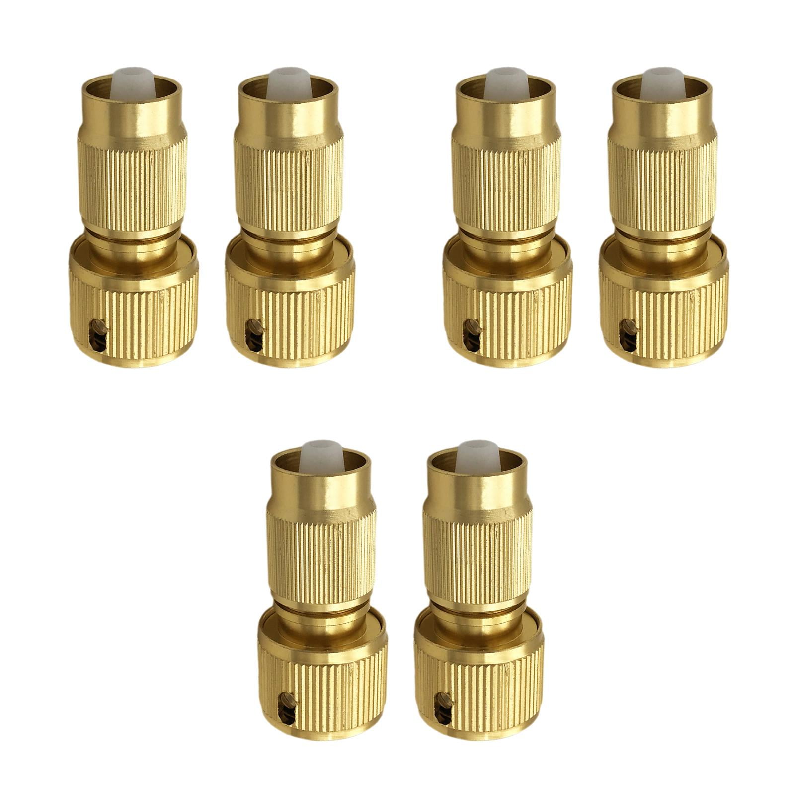 Raindrops 6 pcs Aluminum Alloy Hose Connection Garden Telescopic ...