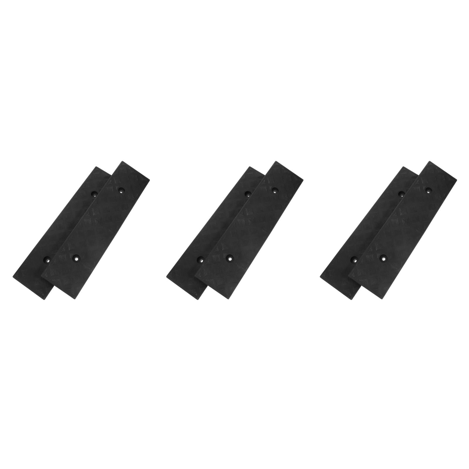 Raindrops 6 pcs Curb Ramps Threshold Ramp Entrance Ramp Door Ramp Home ...