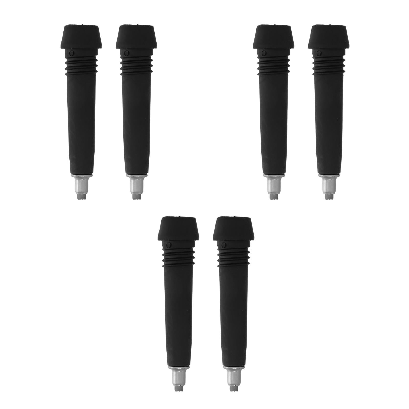 Raindrops 6 pcs Heavy Duty Crutch Tips Walking Stick Accessories ...