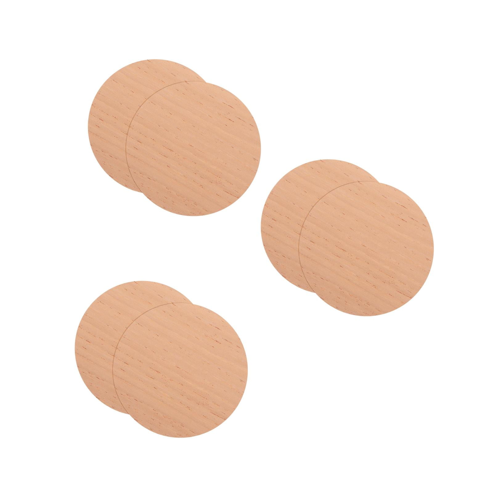 Raindrops 6 pcs Humidor Cedar Sheets Round Spanish Cedar Dividers Cedar ...