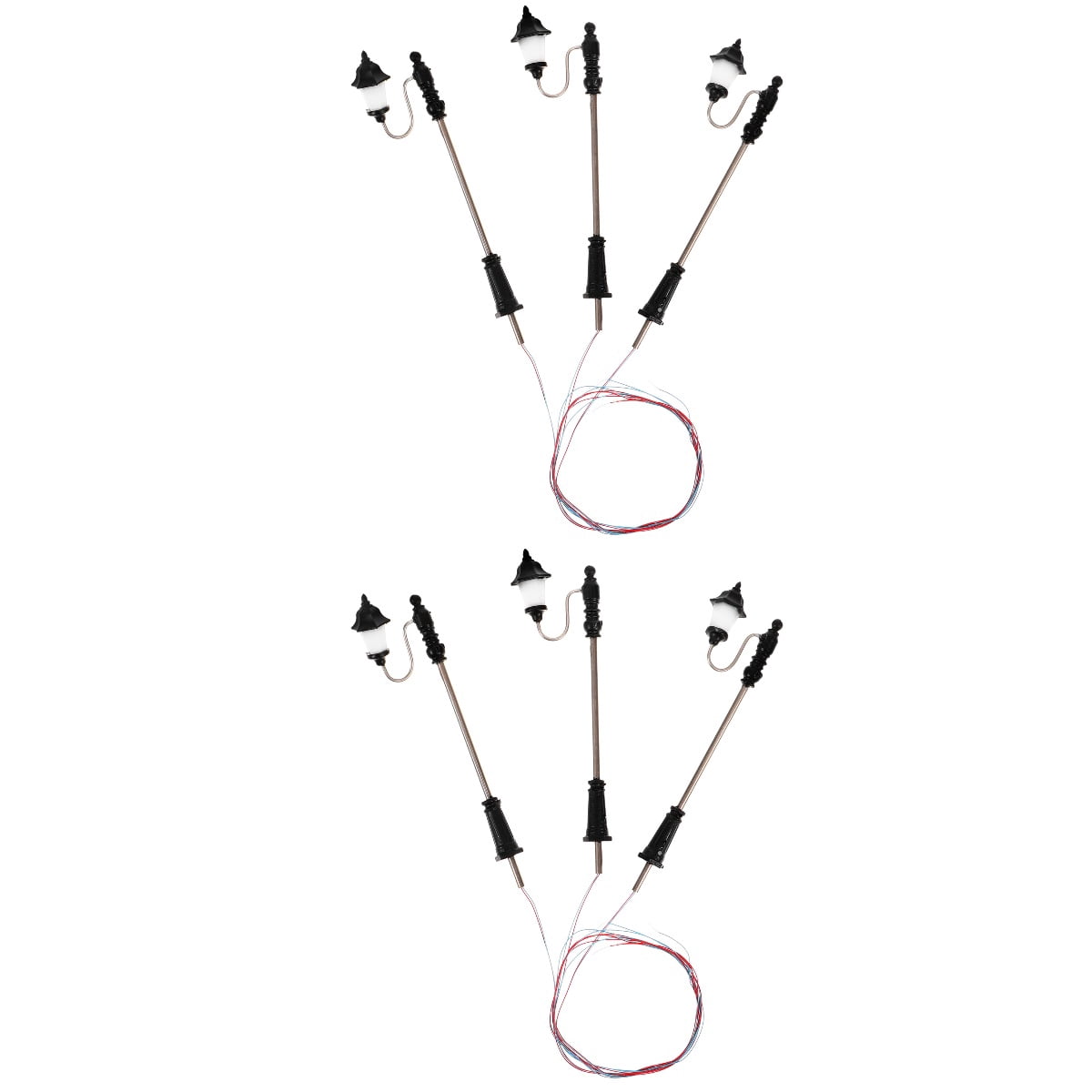 Raindrops 6 pcs Street Light Model Mini Lights Miniature Dollhouse Mini ...