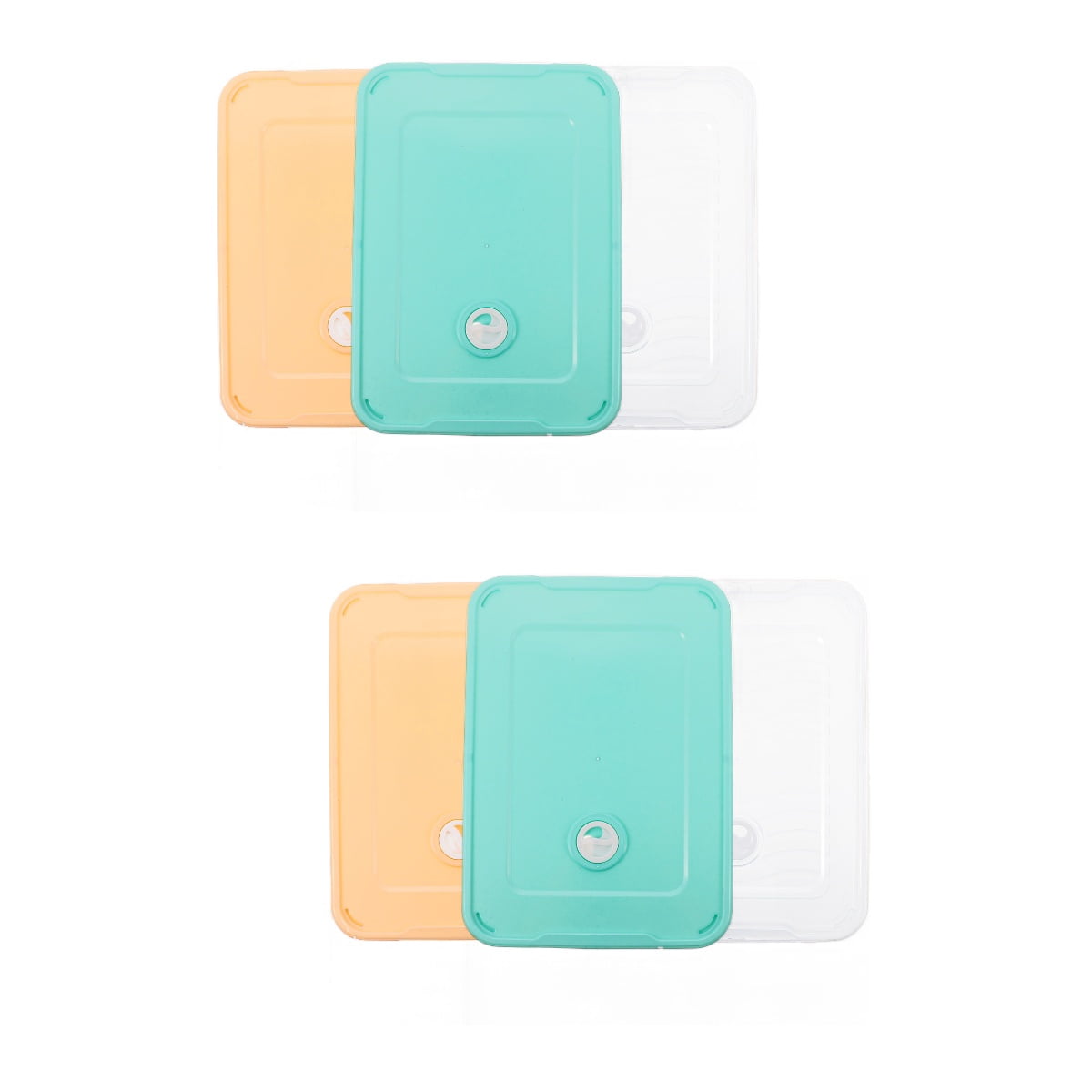 Raindrops 6 pcs Multi-function Dumpling Box Refrigerator Dumpling ...