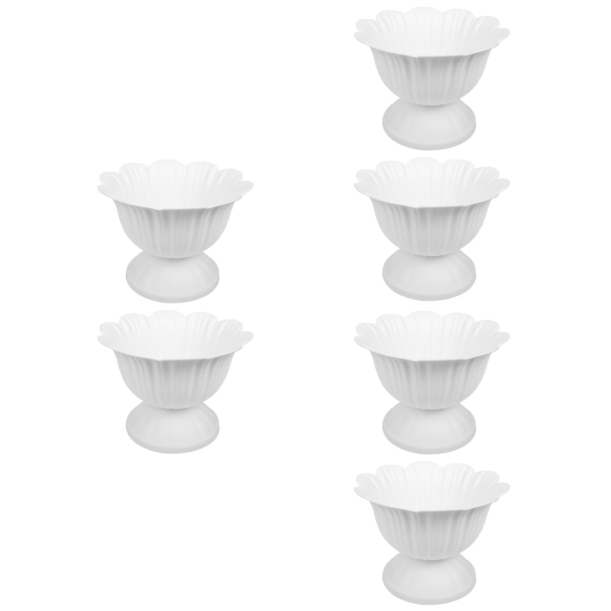 Raindrops 6 pcs Multi-purpose Wedding Props Vintage Flower Pots Road ...