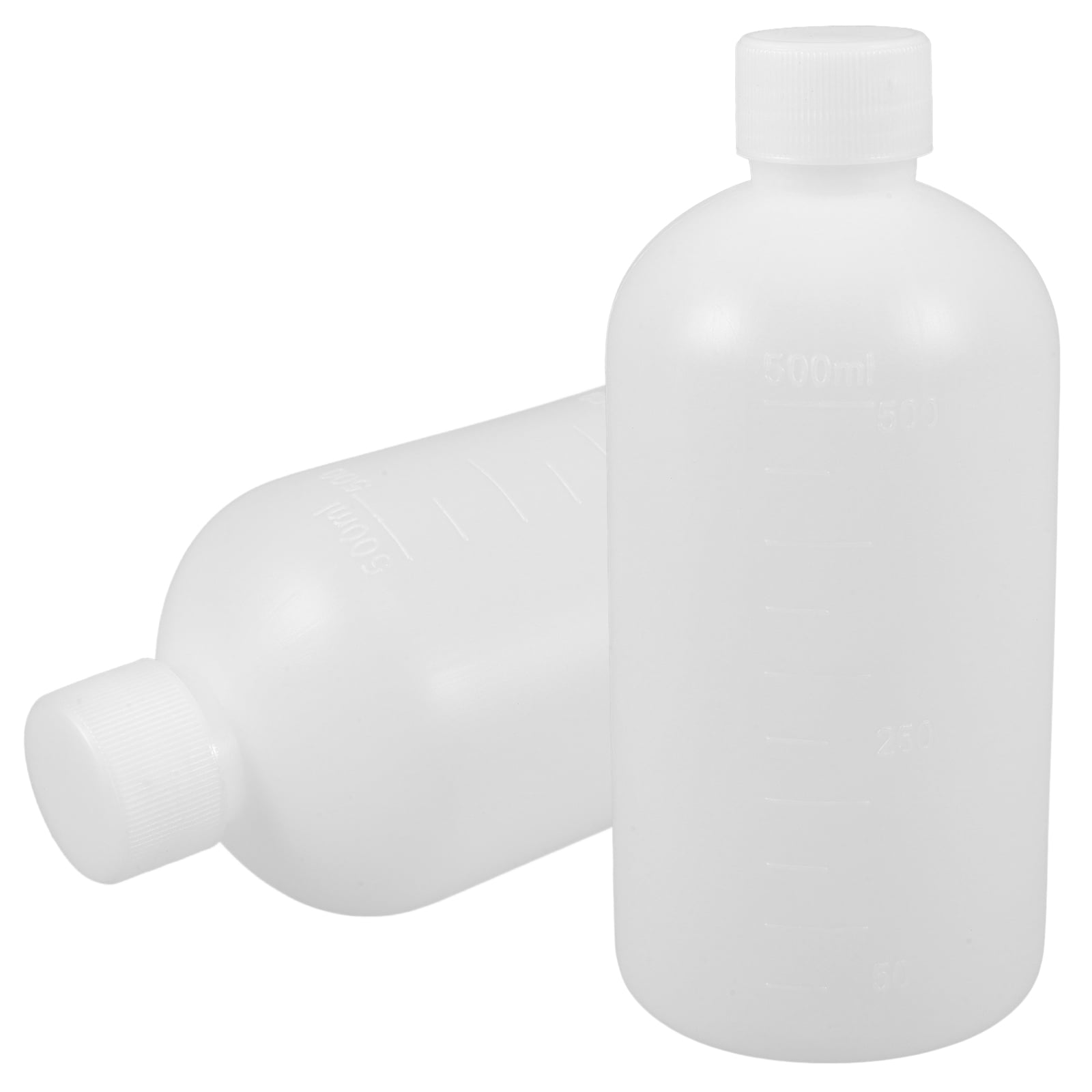 Raindrops 6 pcs Plastic Graduated Reagent Bottles 500ml Sealing Bottles ...