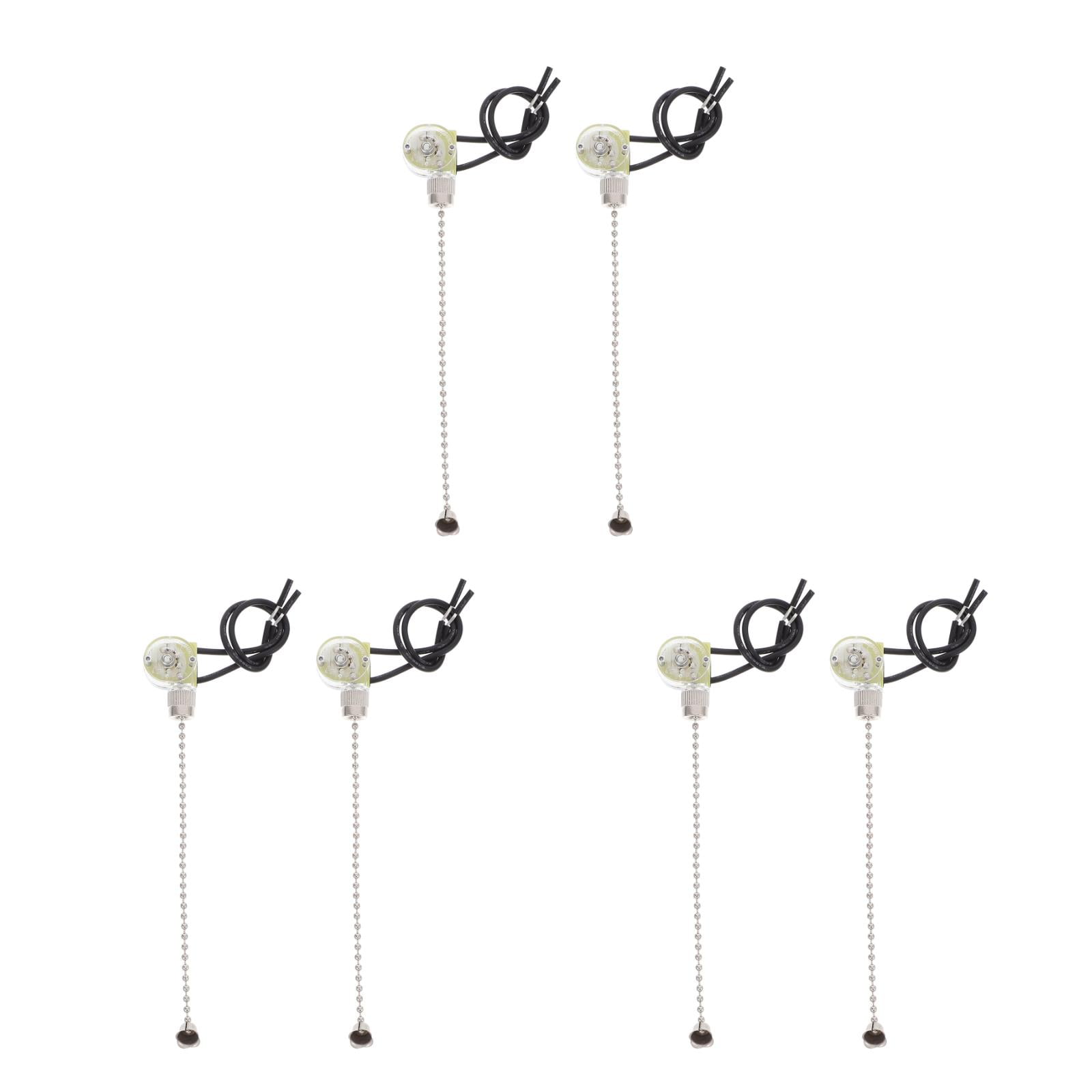 Raindrops 6 pcs Pull Chain Decorative Pull Chain Extender for Ceiling ...