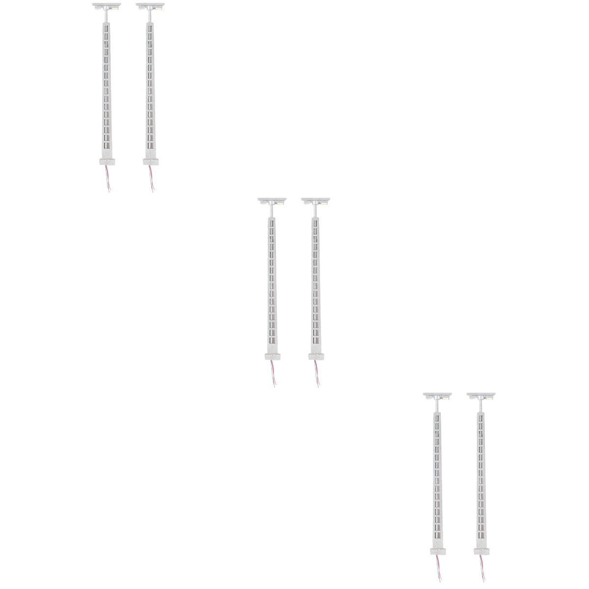 Raindrops 6 pcs Railroad Light Model Sand Table Light Model Building ...