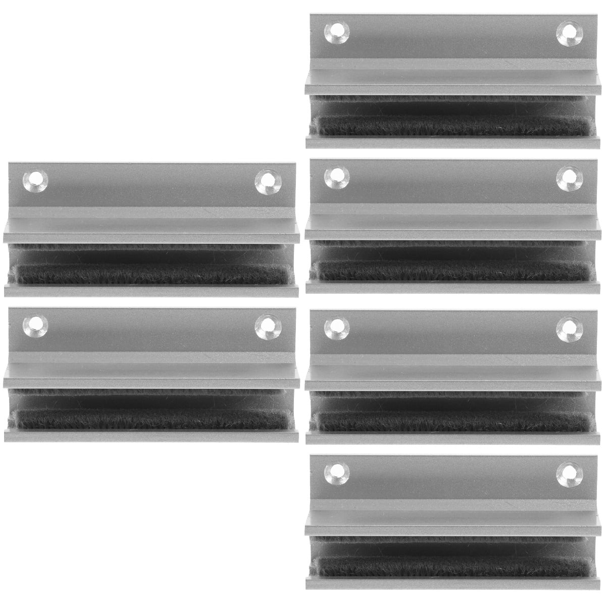 Raindrops 6 pcs Shower Door Bottom Guides Replacement Shower Door Parts ...