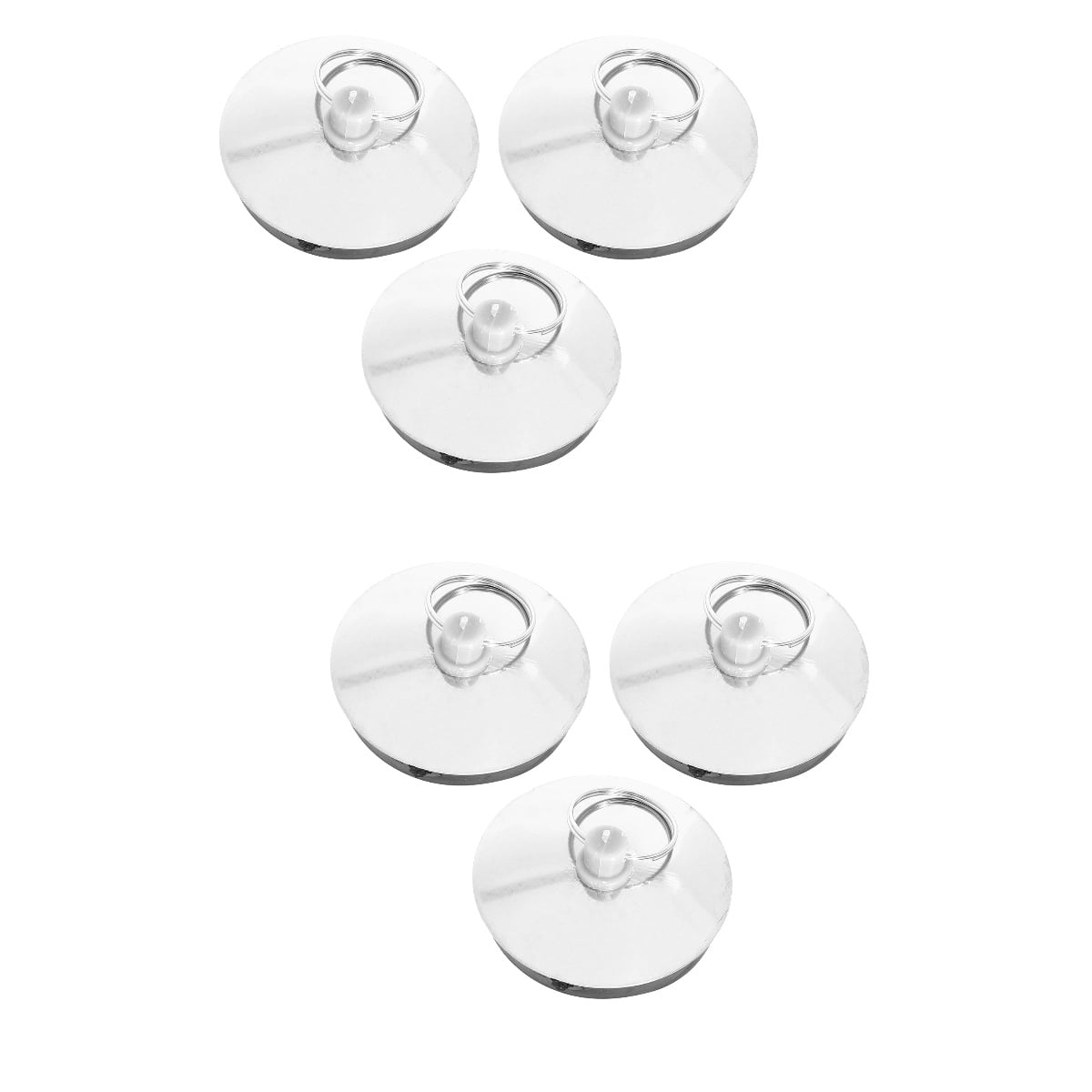 Raindrops 6 pcs Suction Sink Stopper Household Bathtub Stopper ...