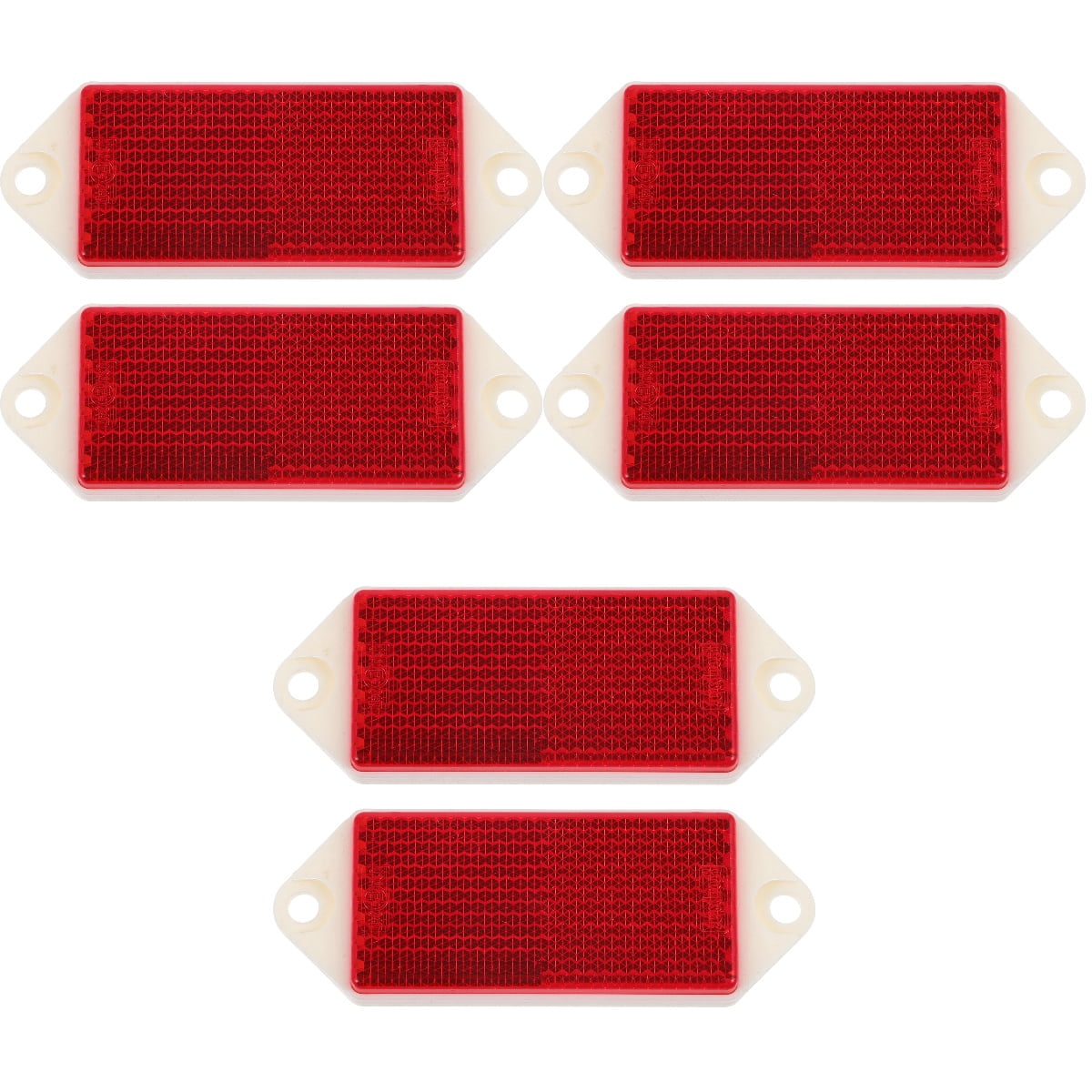 Raindrops 6 pcs Trailer Reflector Trailer Driving Safety Reflectors ...