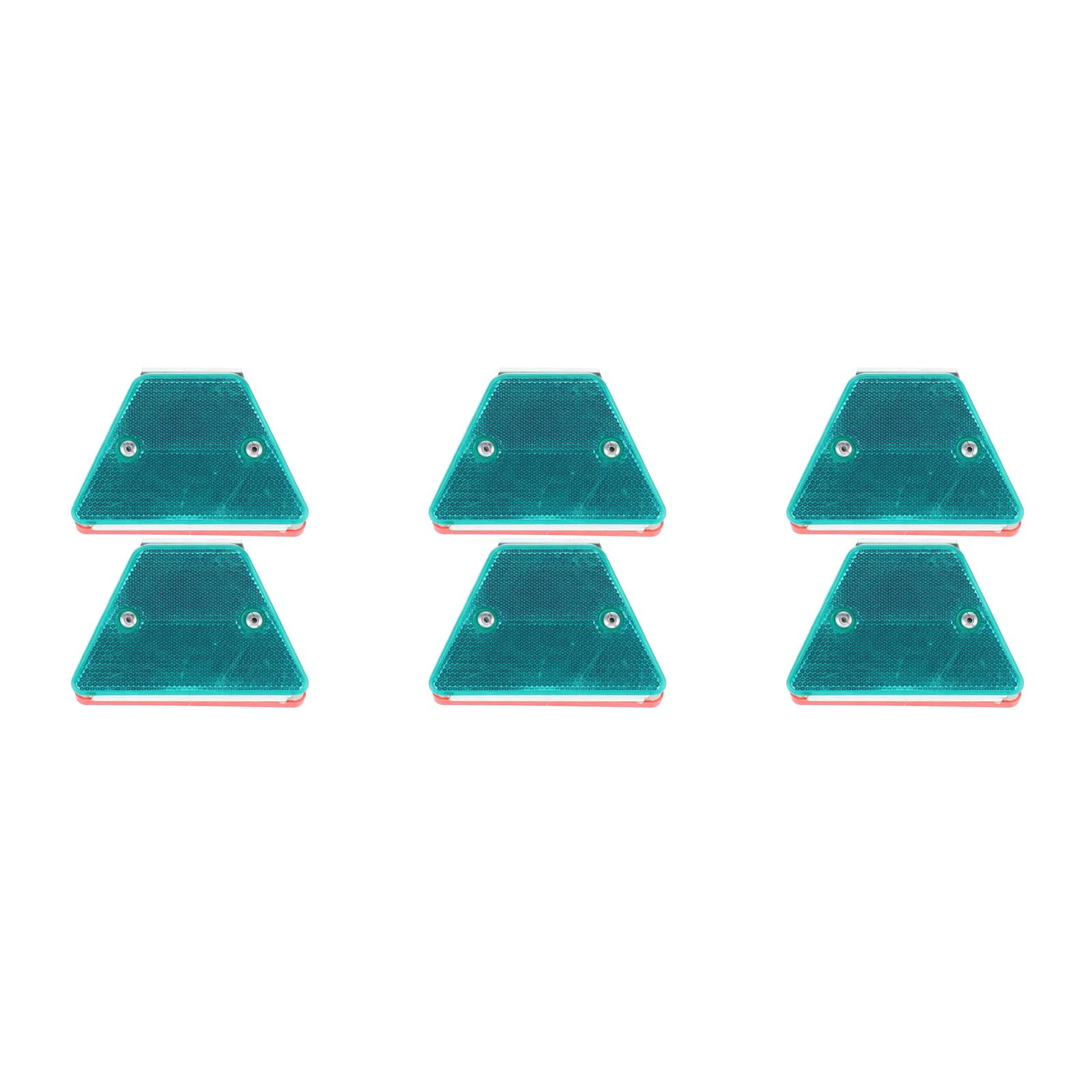 Raindrops 6 pcs Trapezoid Reflective Road Markers Double-Sided ...