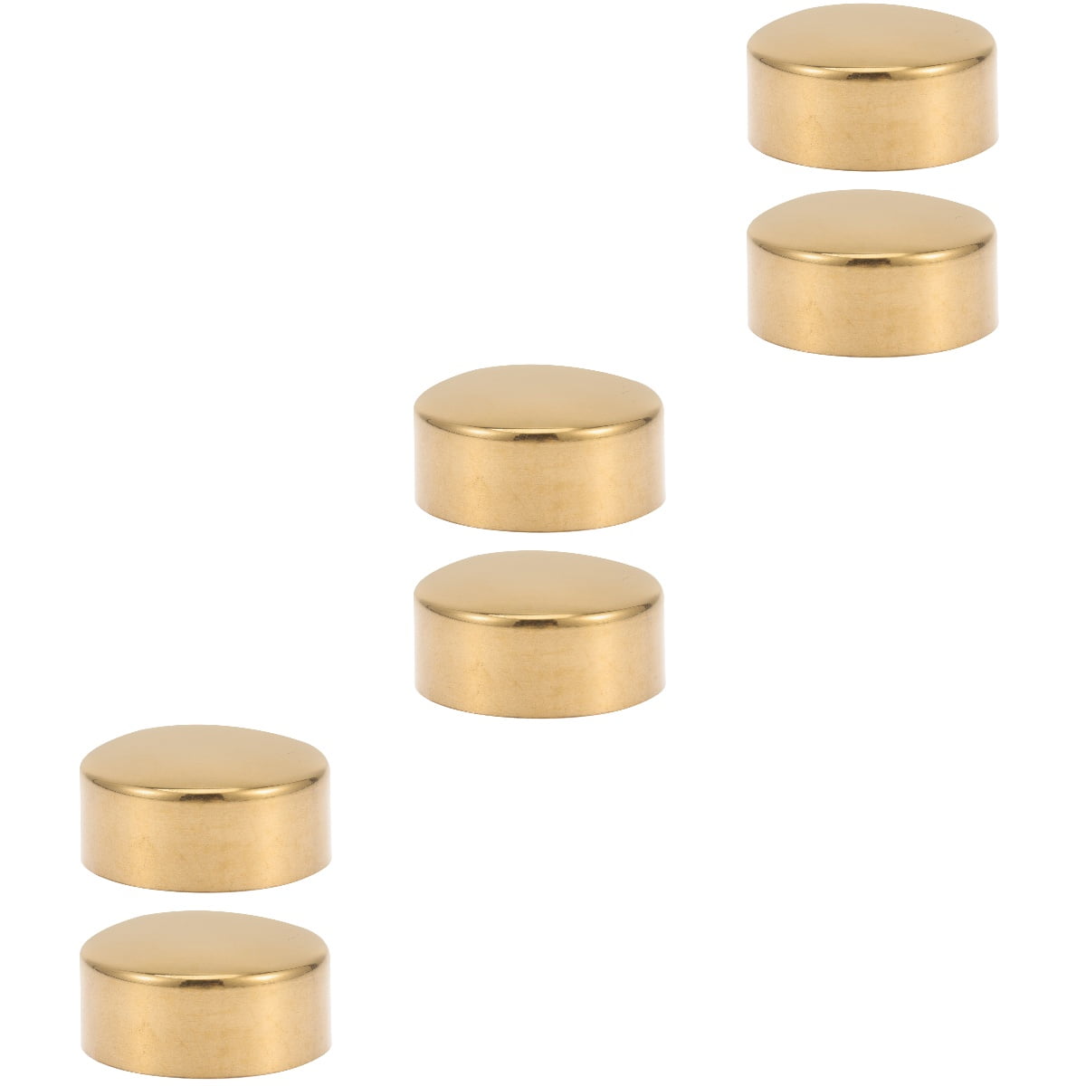 Raindrops 6 pcs Wooden Handrail End Caps Hand Railing End Caps Round ...