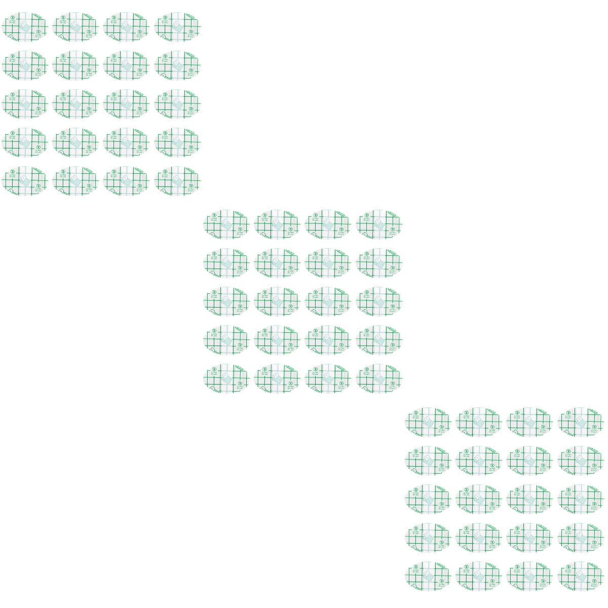 Raindrops 60 Pcs Invisible Heel Sticker Anti-abrasion Paster Feet ...