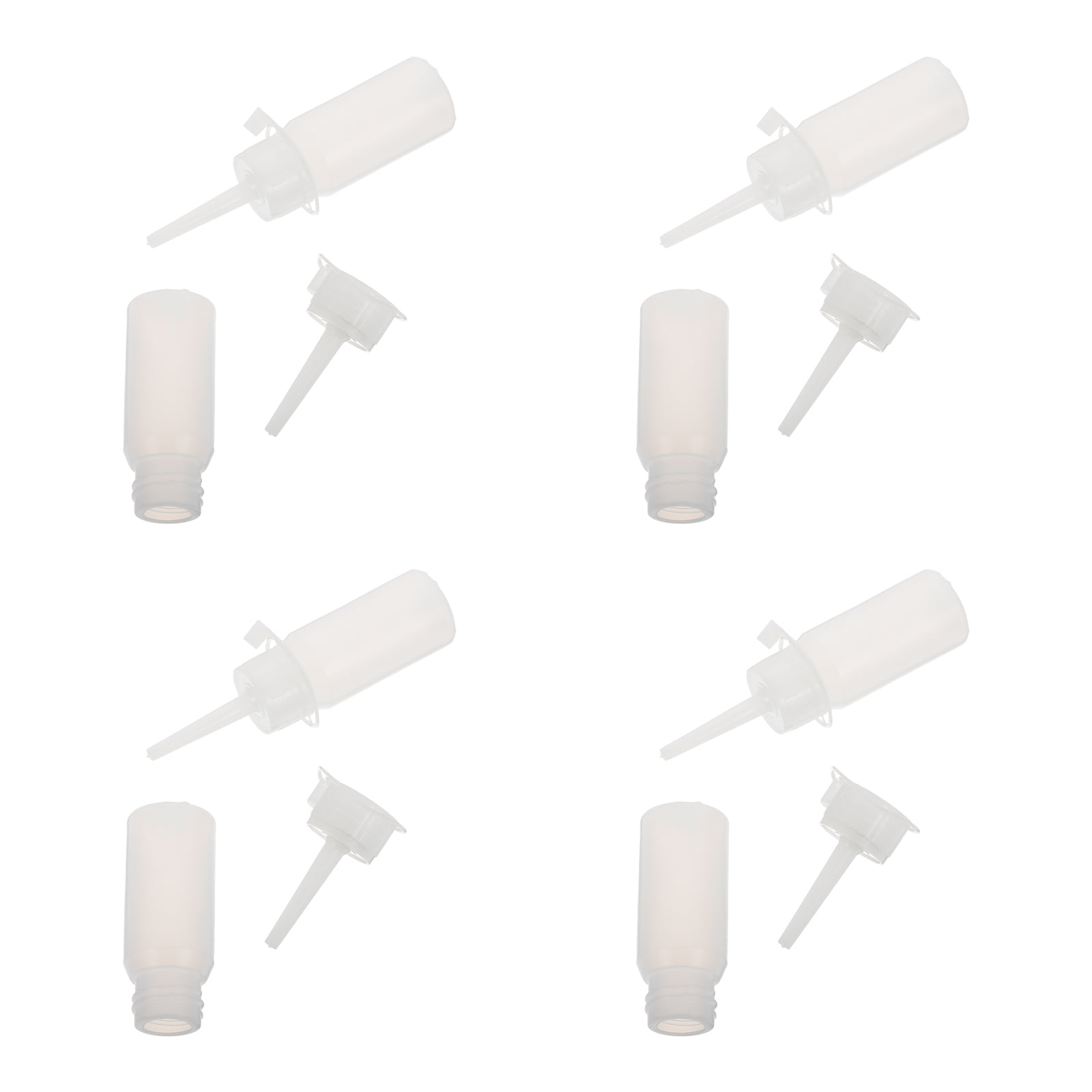 Raindrops 60 Pcs Plastic Needle Tip Applicator Dropper Bottles Glue ...