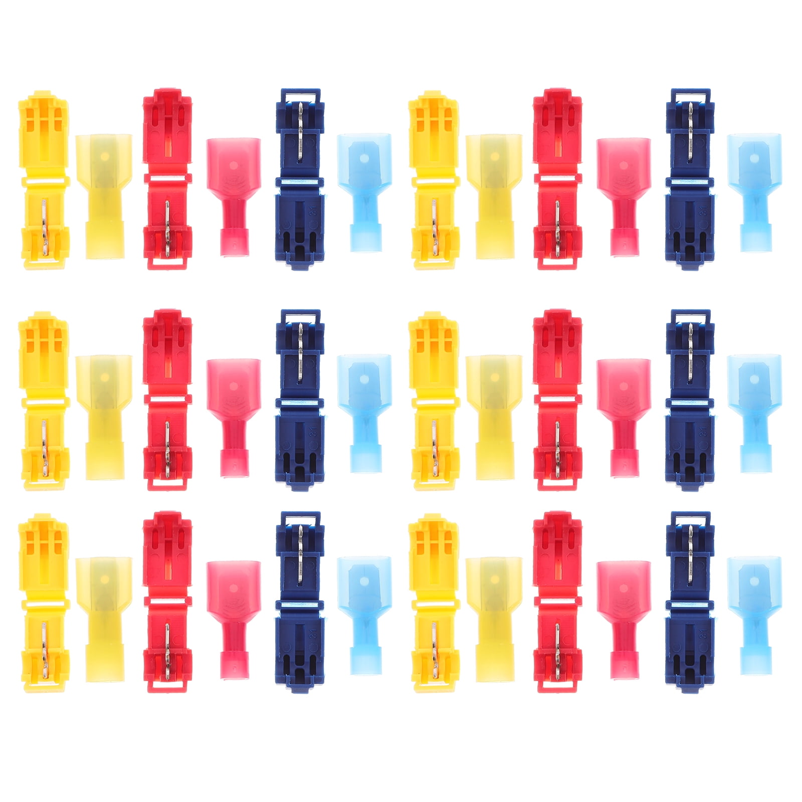 Raindrops 60 Pcs T Tap Wire Connectors Kit Electrical Connectors Kit ...