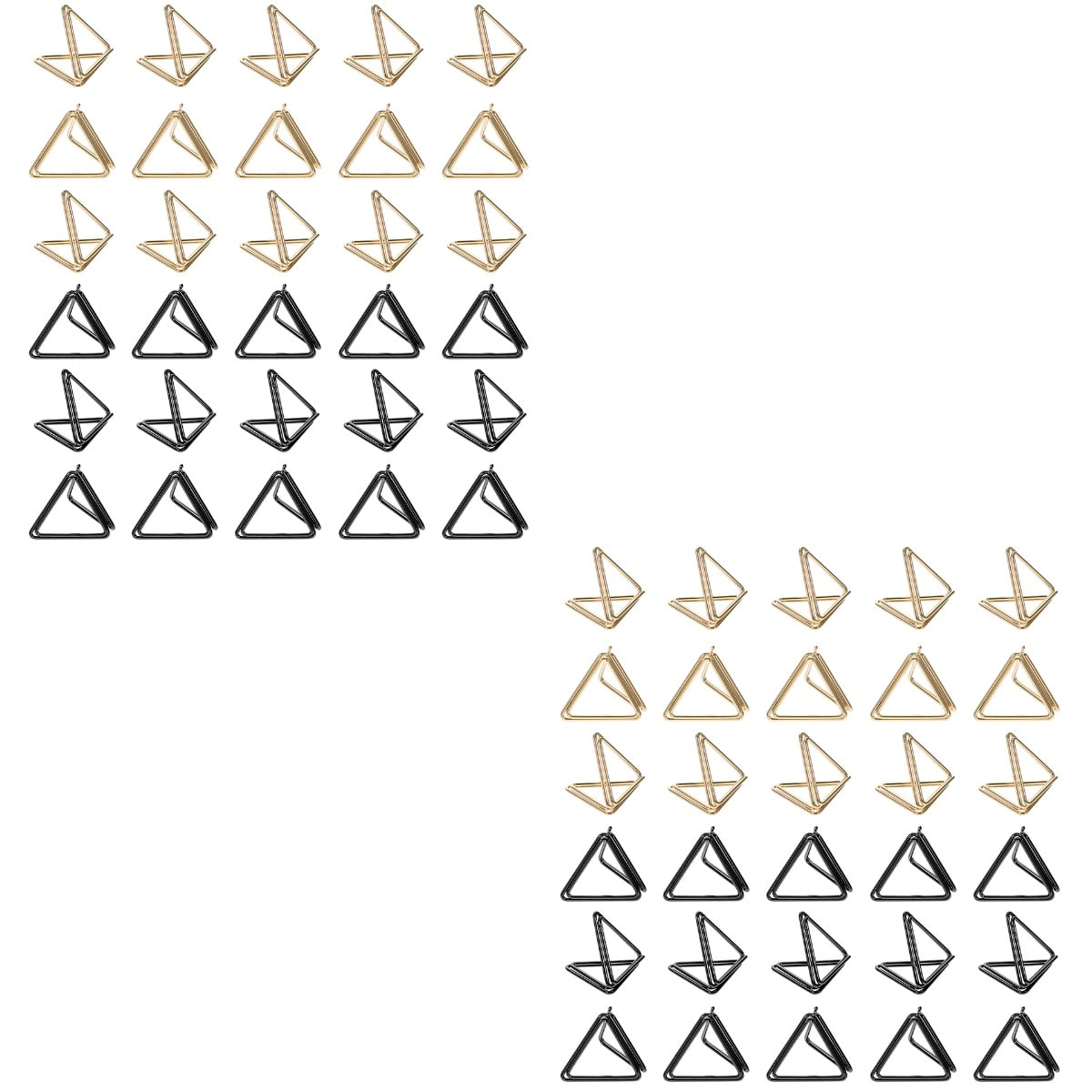 Raindrops 60 Pcs Tabletop Card Holders Desk Paperclips Wedding Place ...