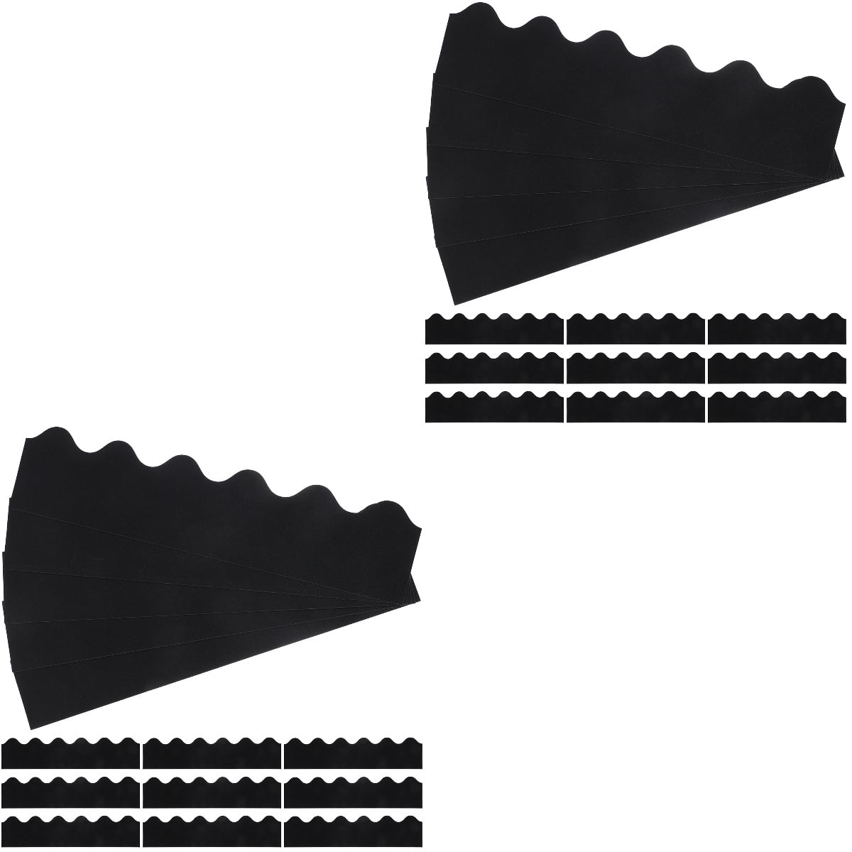 Raindrops 60 Sheets of Adhesive Bulletin Board Trim Stickers Board ...
