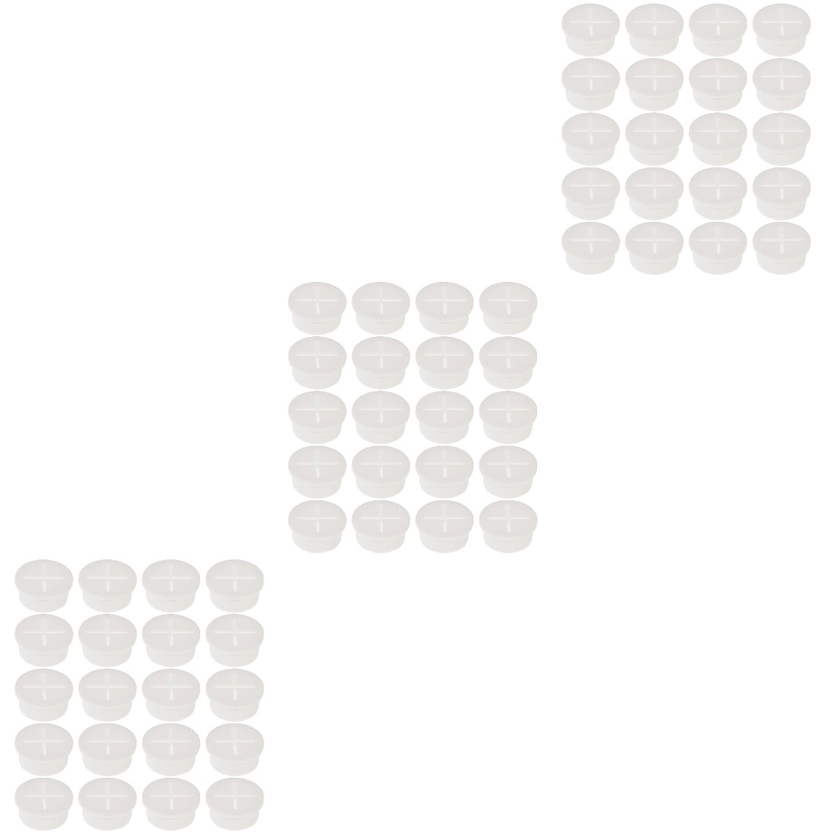 Raindrops 60 pcs Cable Management Cable Wire Organizer Rubber Grommet ...