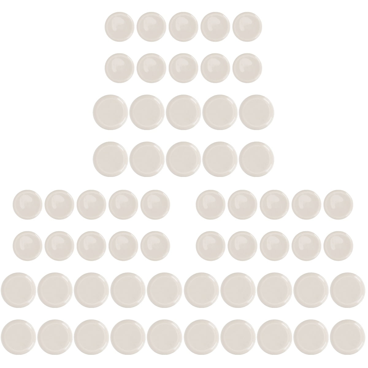 Raindrops 60 pcs Furniture Table Leg Mat Chair Feet Cushion Protective ...