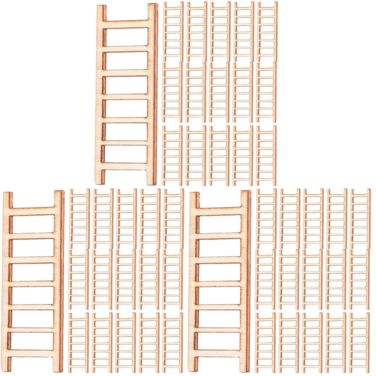 Raindrops 60 pcs Mini Ladder Ornaments Bonsai Ladder Decors Mini ...