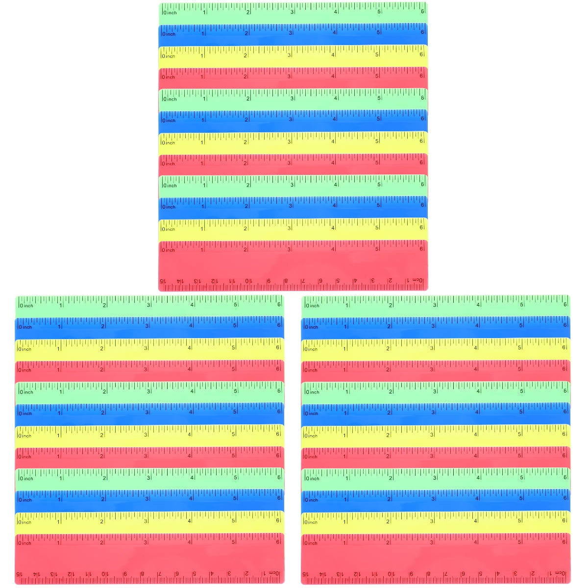 Raindrops 60 pcs Multi-function Students Rulers Painting Rulers Novelty ...