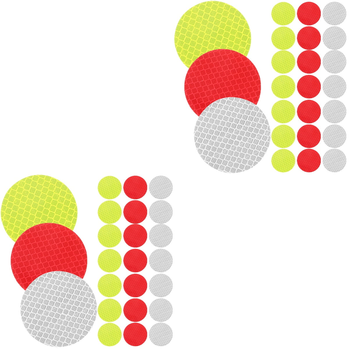 Raindrops 60 pcs Outdoor Reflective Tape Round Truck Reflective Tape ...