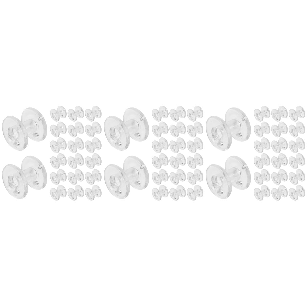 Raindrops 60 pcs Transparent Pleated Shade Blind Tensioner Hold Down ...