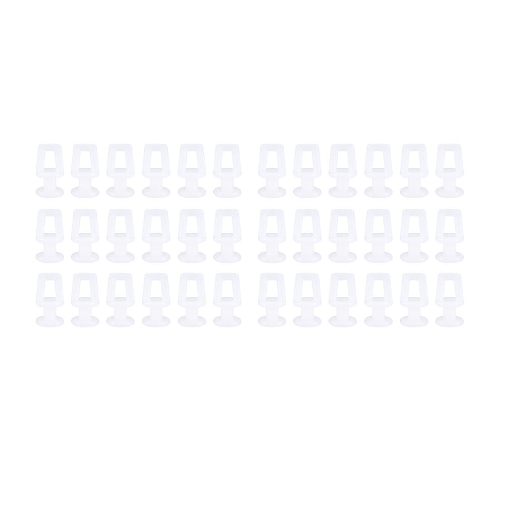 Raindrops 600 Pcs Plastic Curtain Rail Wheels Practical Curtain Track ...