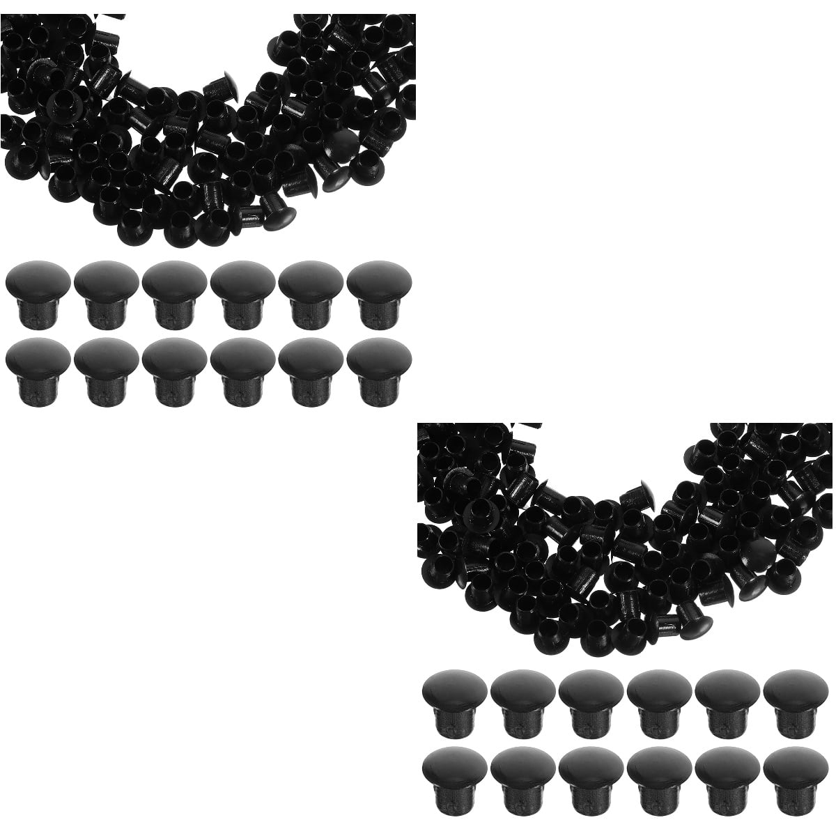 Raindrops 600 pcs Plastic Locking Hole Plugs Round Locking Furniture ...