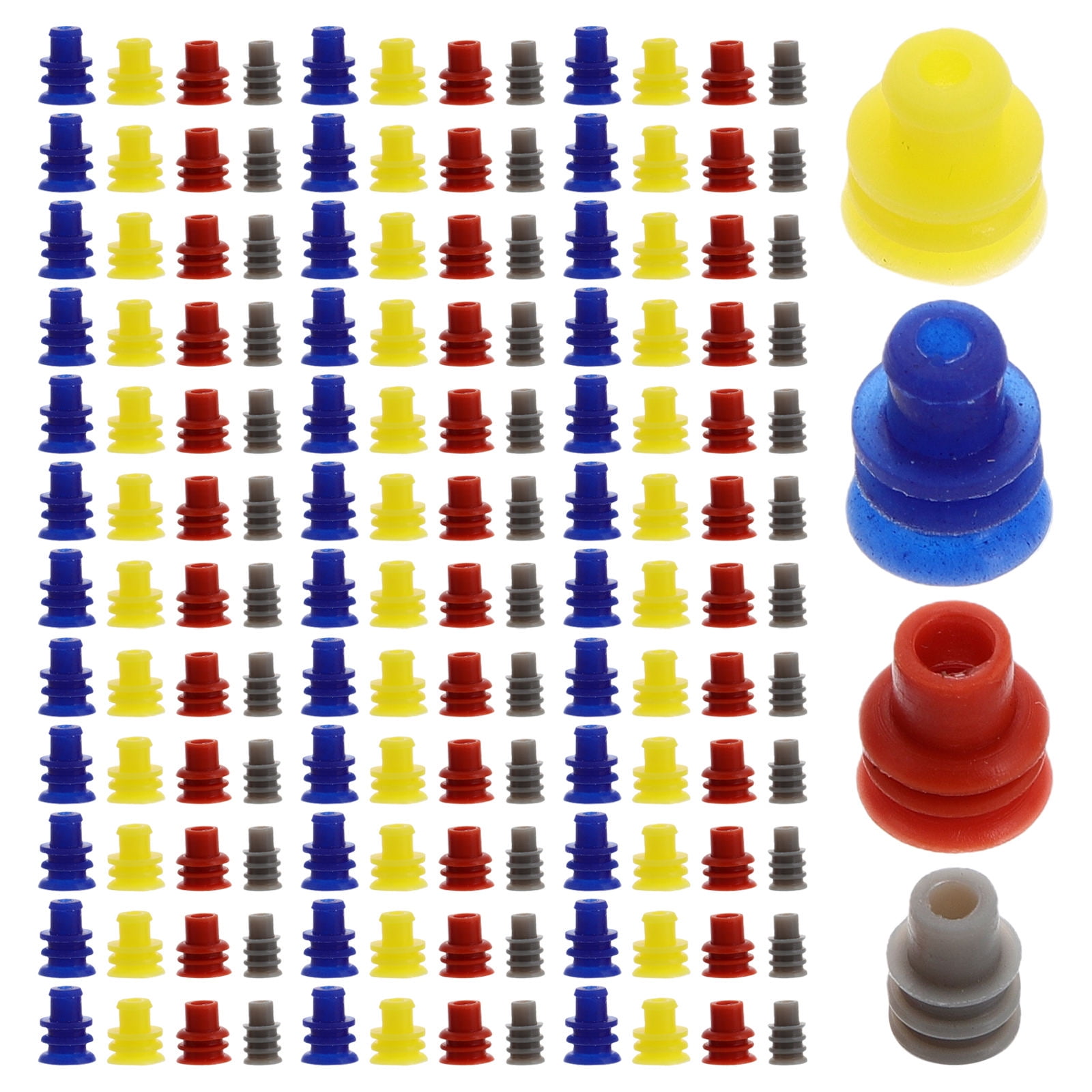 Raindrops Silicone Waterproof Seals for Auto Wire Connectors Ideal for ...