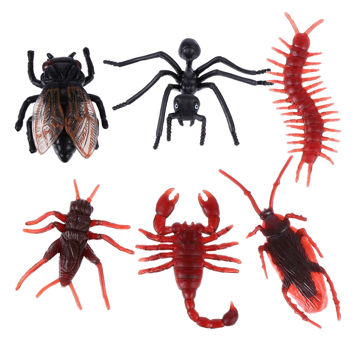 Raindrops Bugs Trick Joke Toys Realistic Insect Toys Assorted Color ...