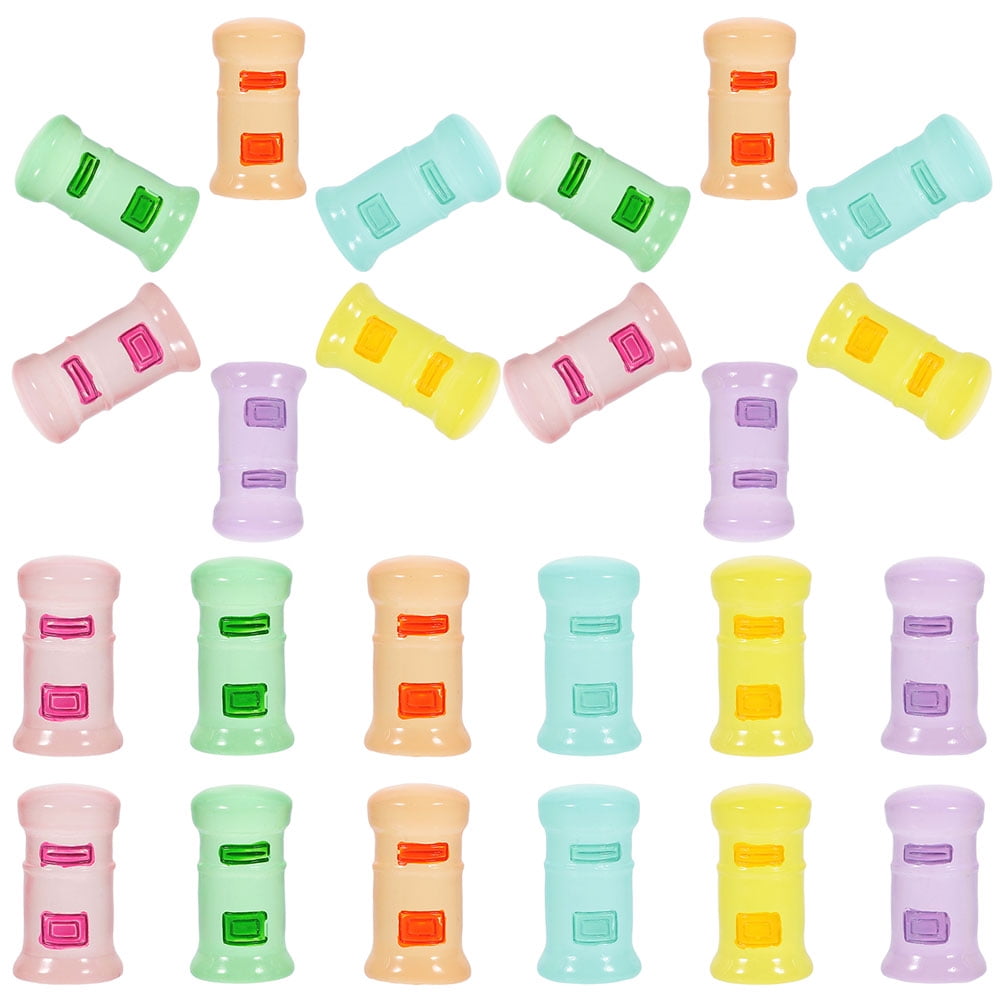 Raindrops 60pcs Mini Landscape Mailbox Glow In The Dark Mini Mailbox ...