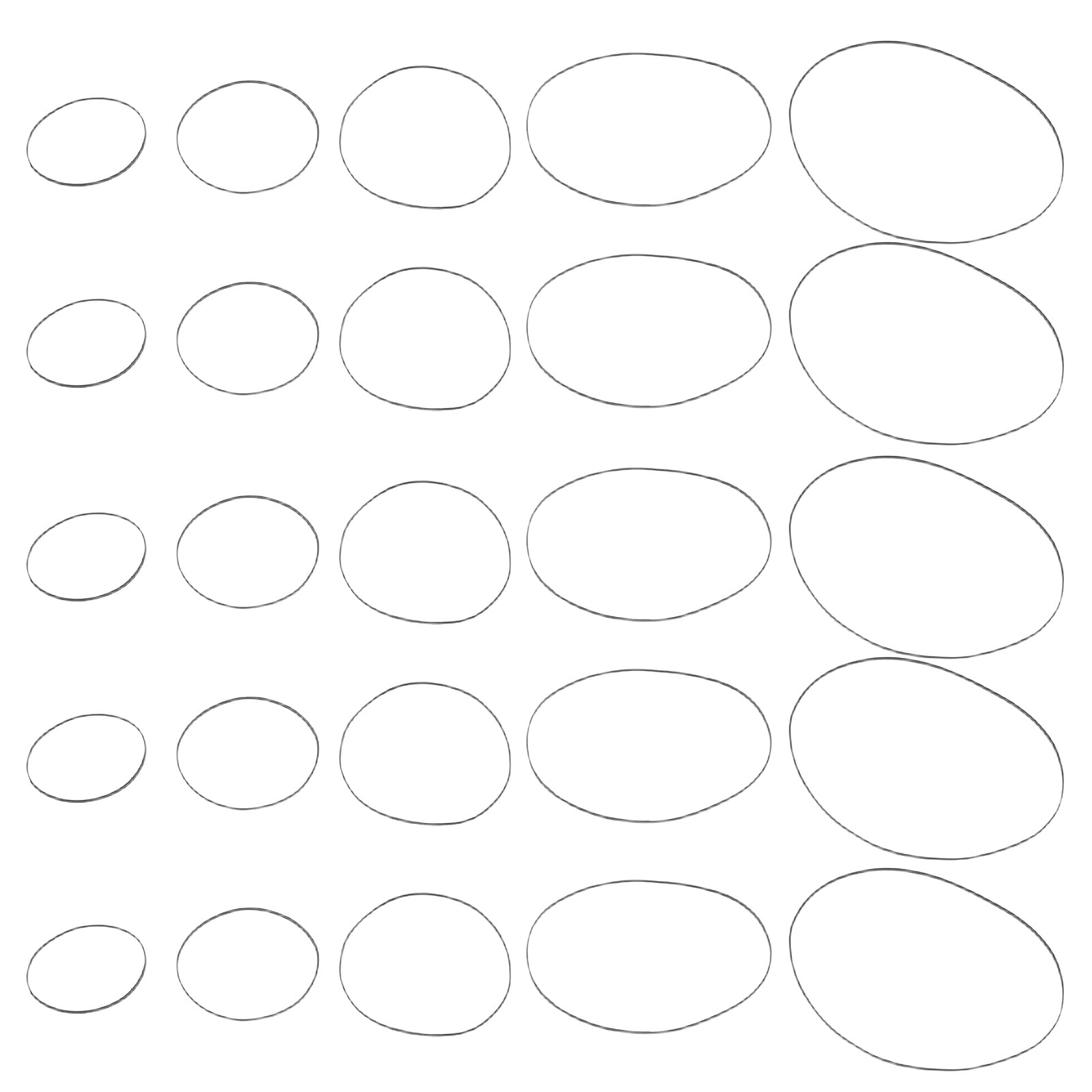 Raindrops 60pcs Rubber Drive Belts For Cassette Recorder Cassette ...