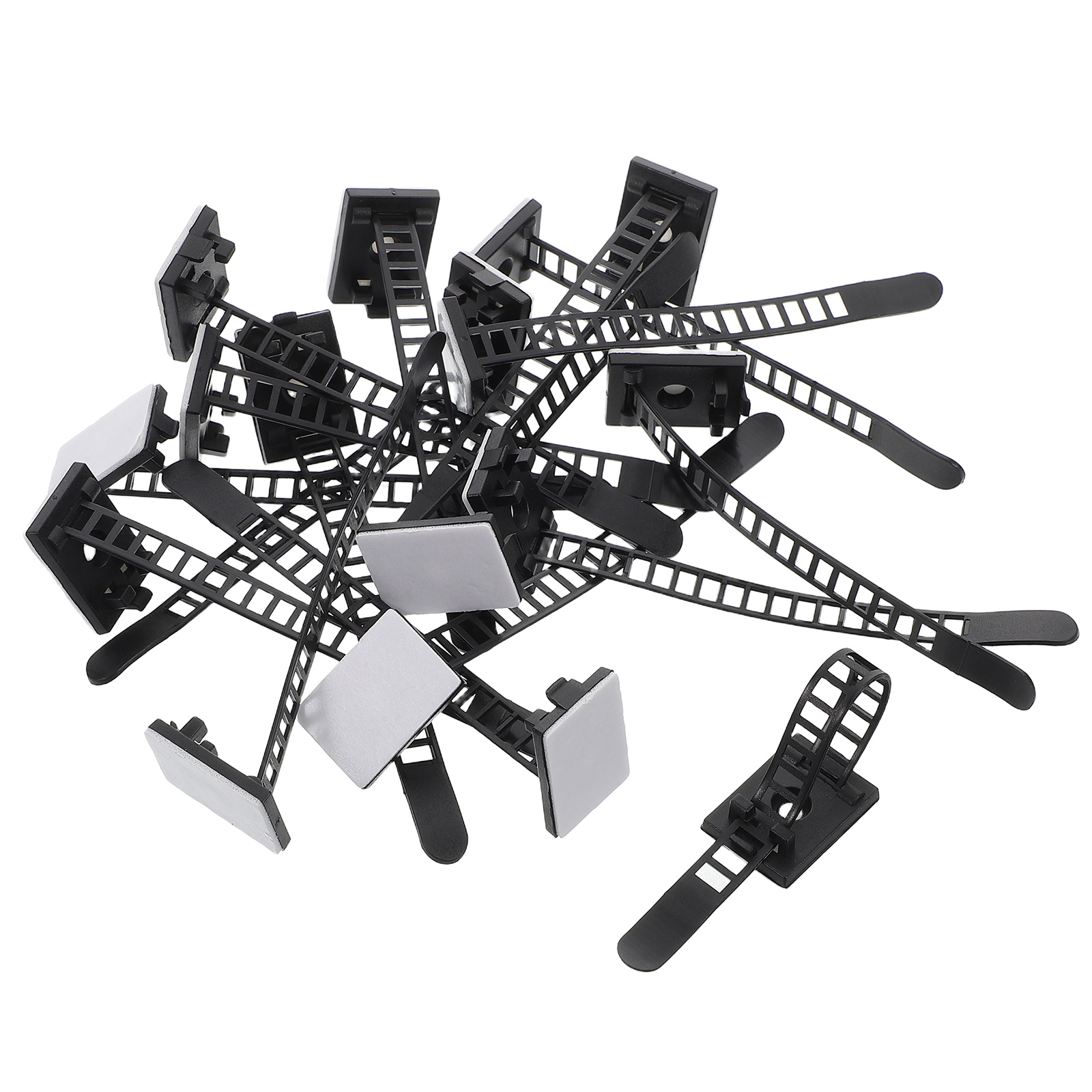 Raindrops 60pcs Self Adhesive Cable Management Ties For Desktop Wire ...