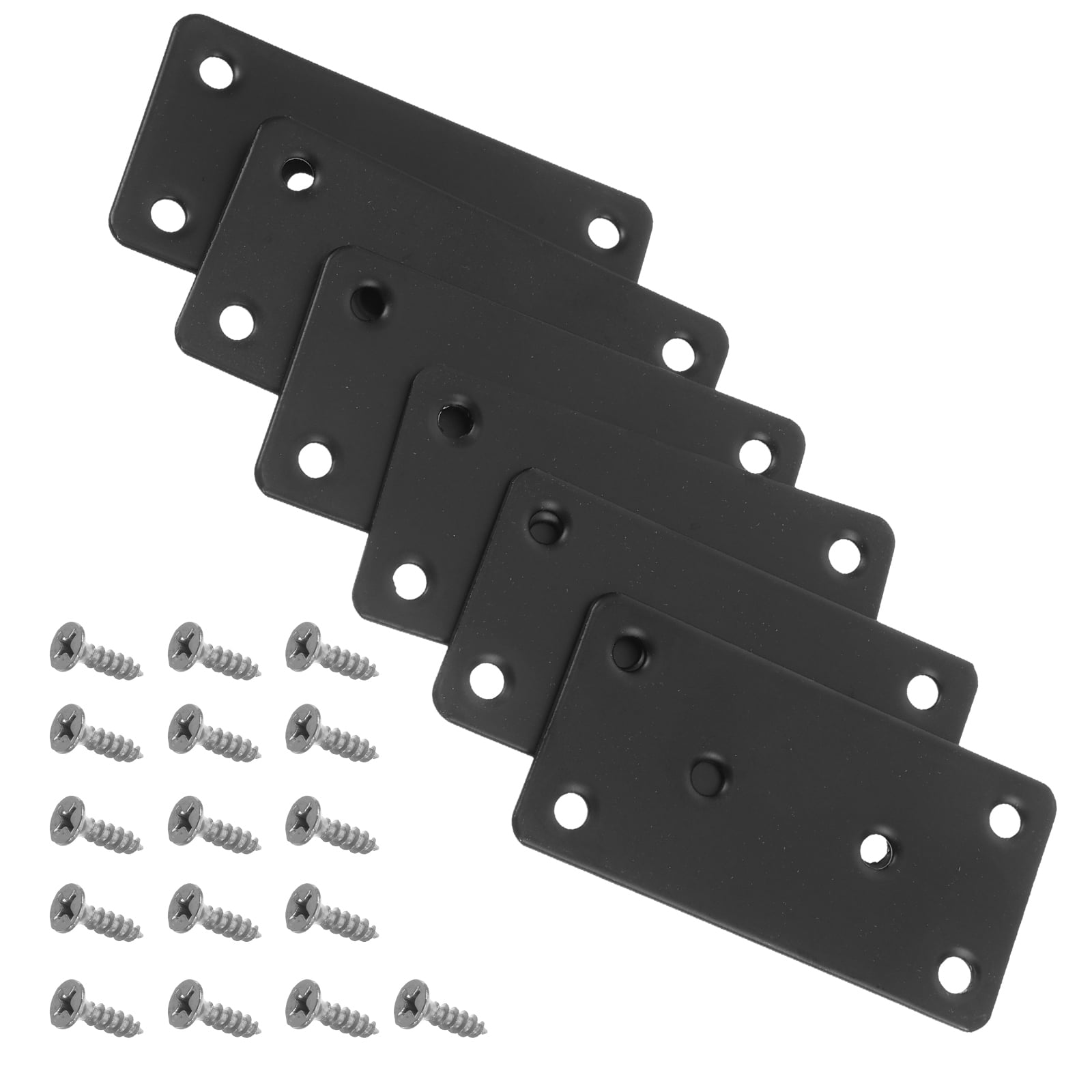 Raindrops 6PCS Flat Mending Plate Stainless Steel Bracket Plate with ...