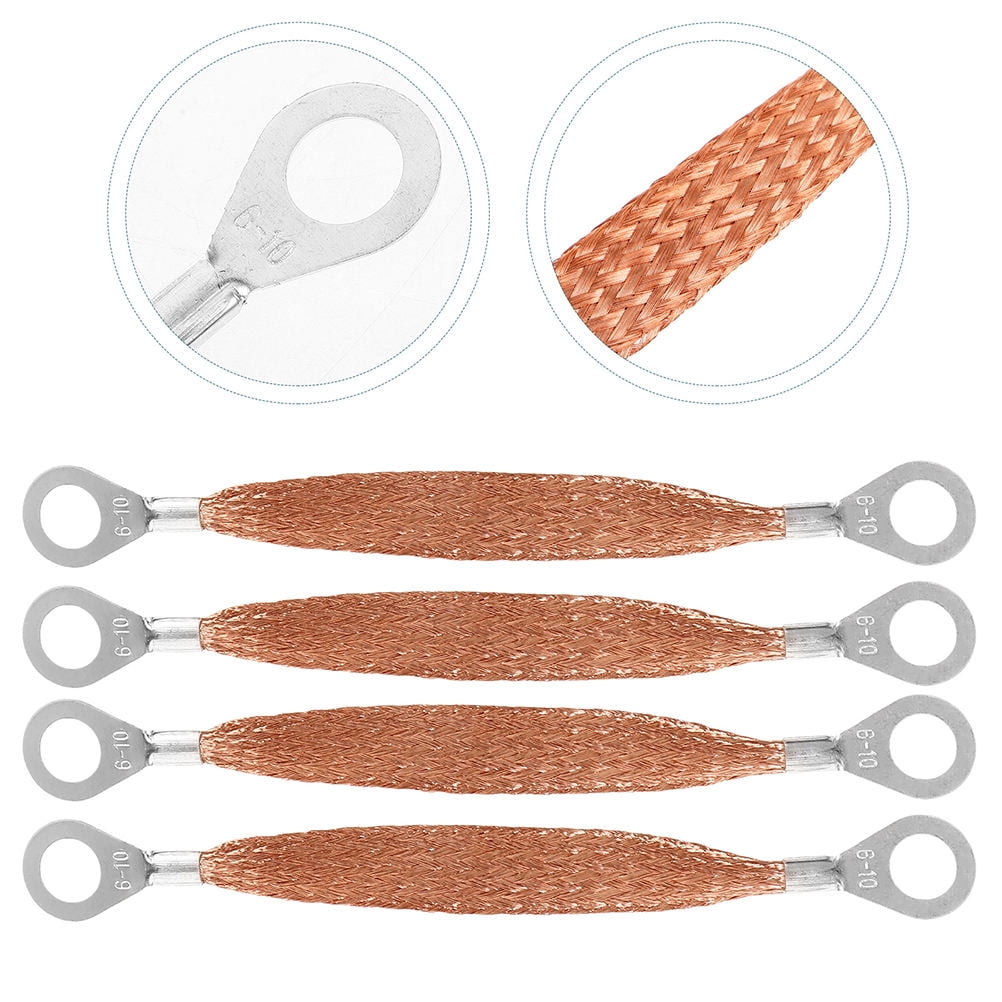 Raindrops 6Pack Multi Colored Copper Ground Strap for Improved ...