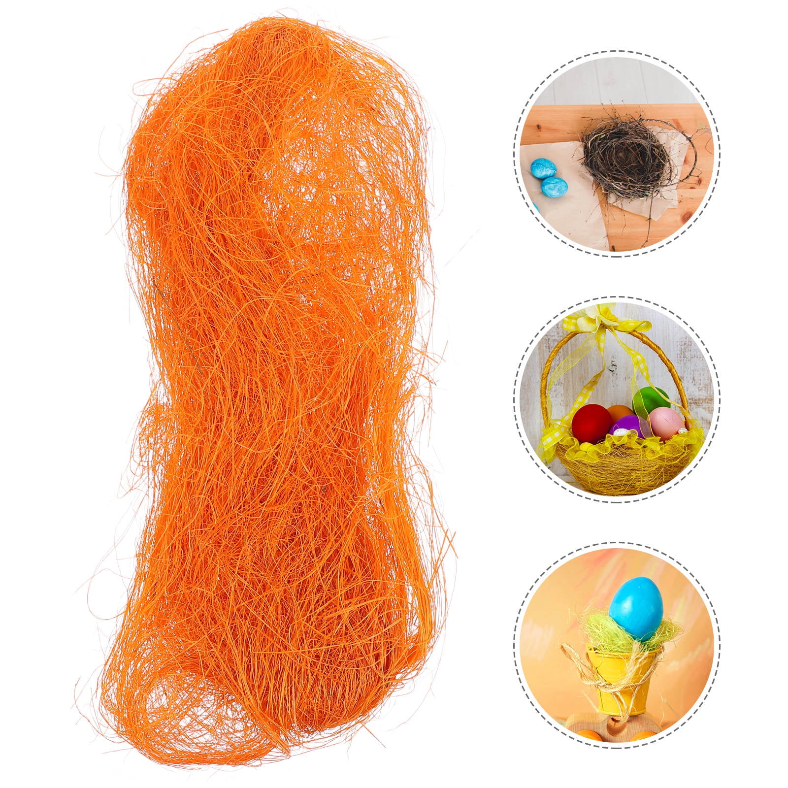 Raindrops 6Pcs Bird Nest Filler Raffia Silk for Decorators and Pet ...